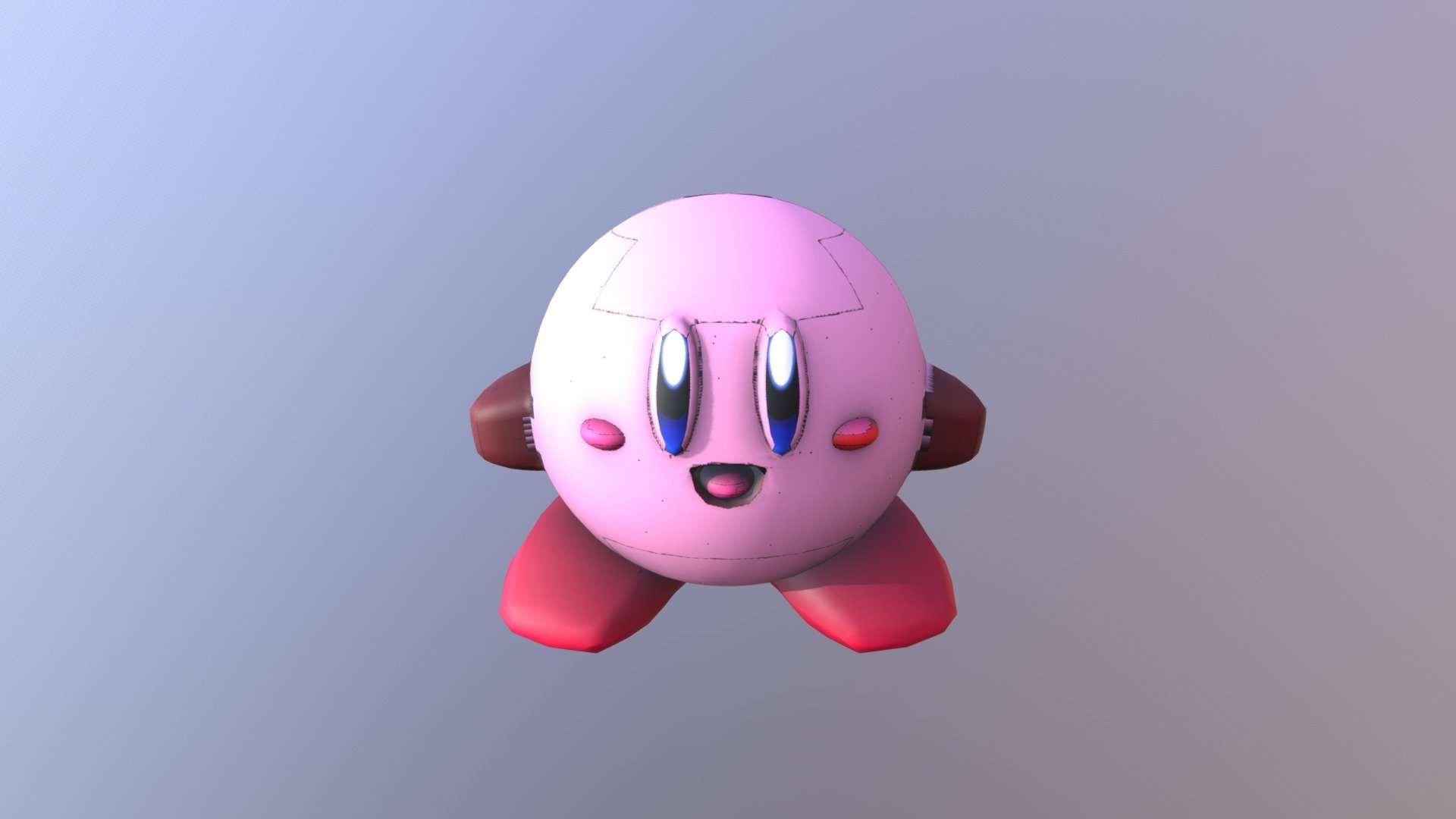 Kirby - 3D model by jankenneth [3302eb4] - Sketchfab