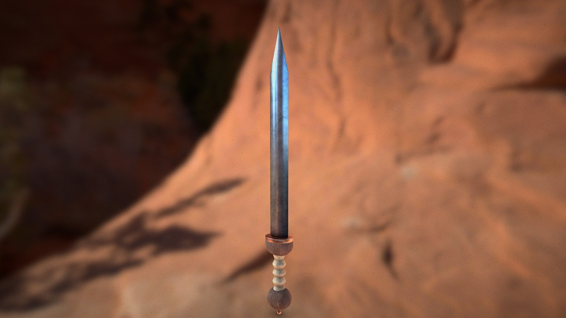 Roman Gladius - Download Free 3D model by Kelisei Ventura ...