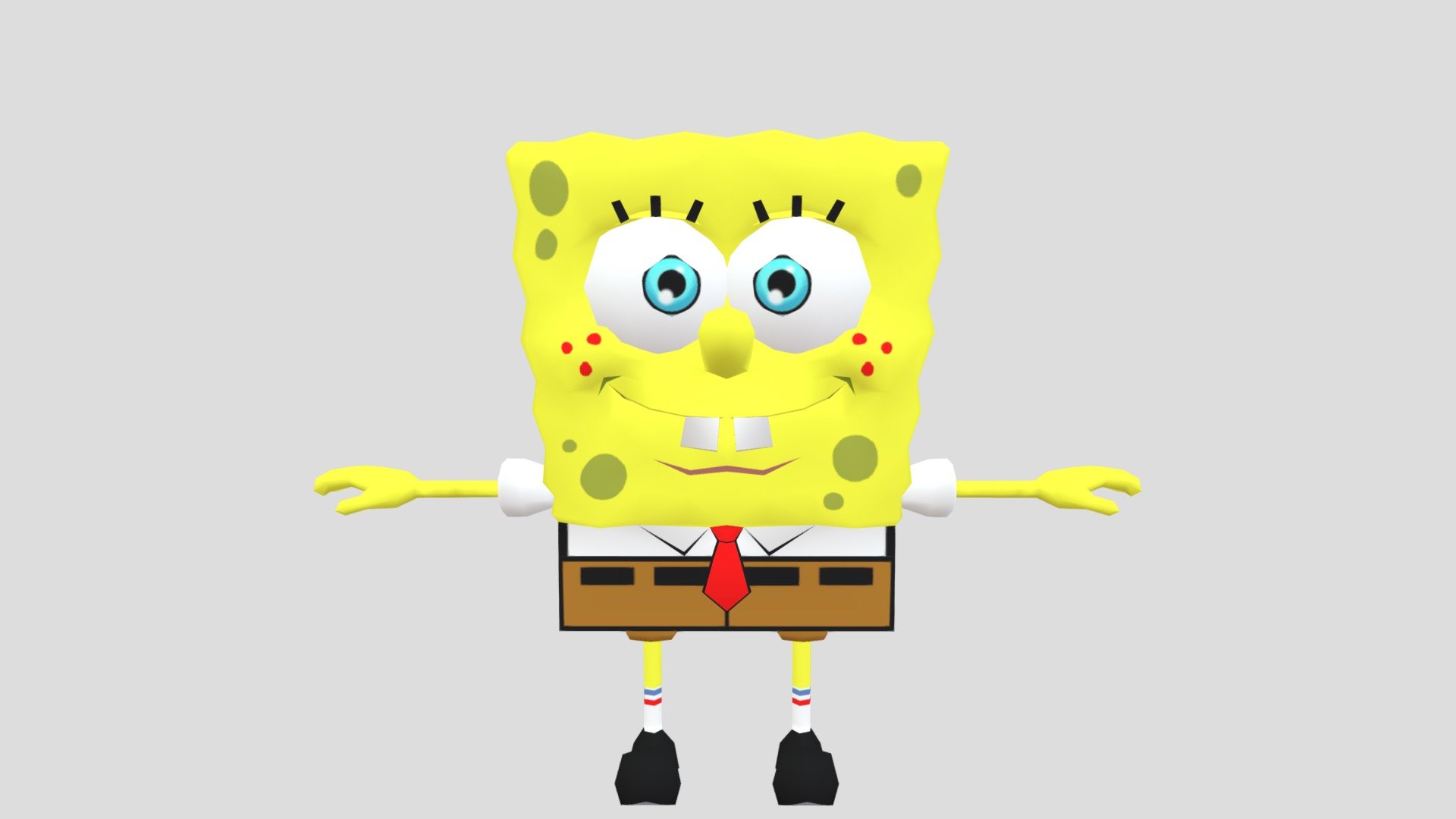CustomMade - SpongeBob From Roblox BFBB - Download Free 3D model by SMF ...