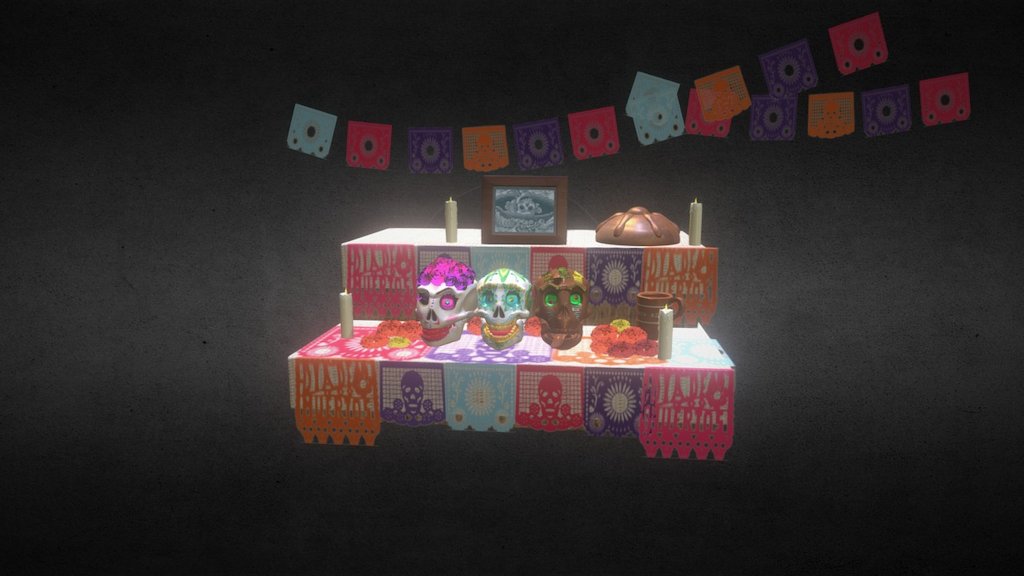 The Day of the Dead - Download Free 3D model by rodrigoscar [3307a81 ...