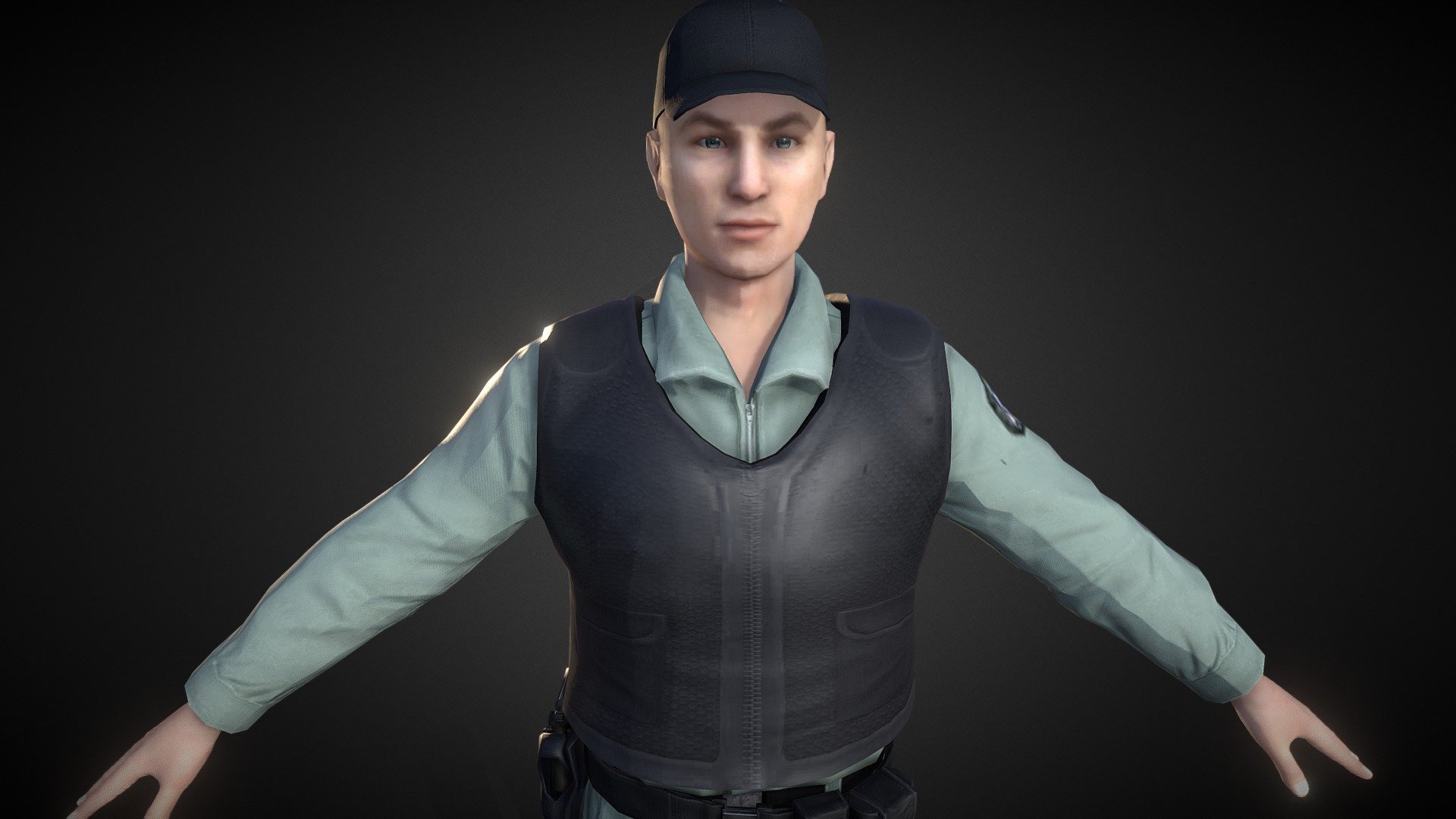 Police Officer 0016 - Buy Royalty Free 3D model by animod [3308c1e ...