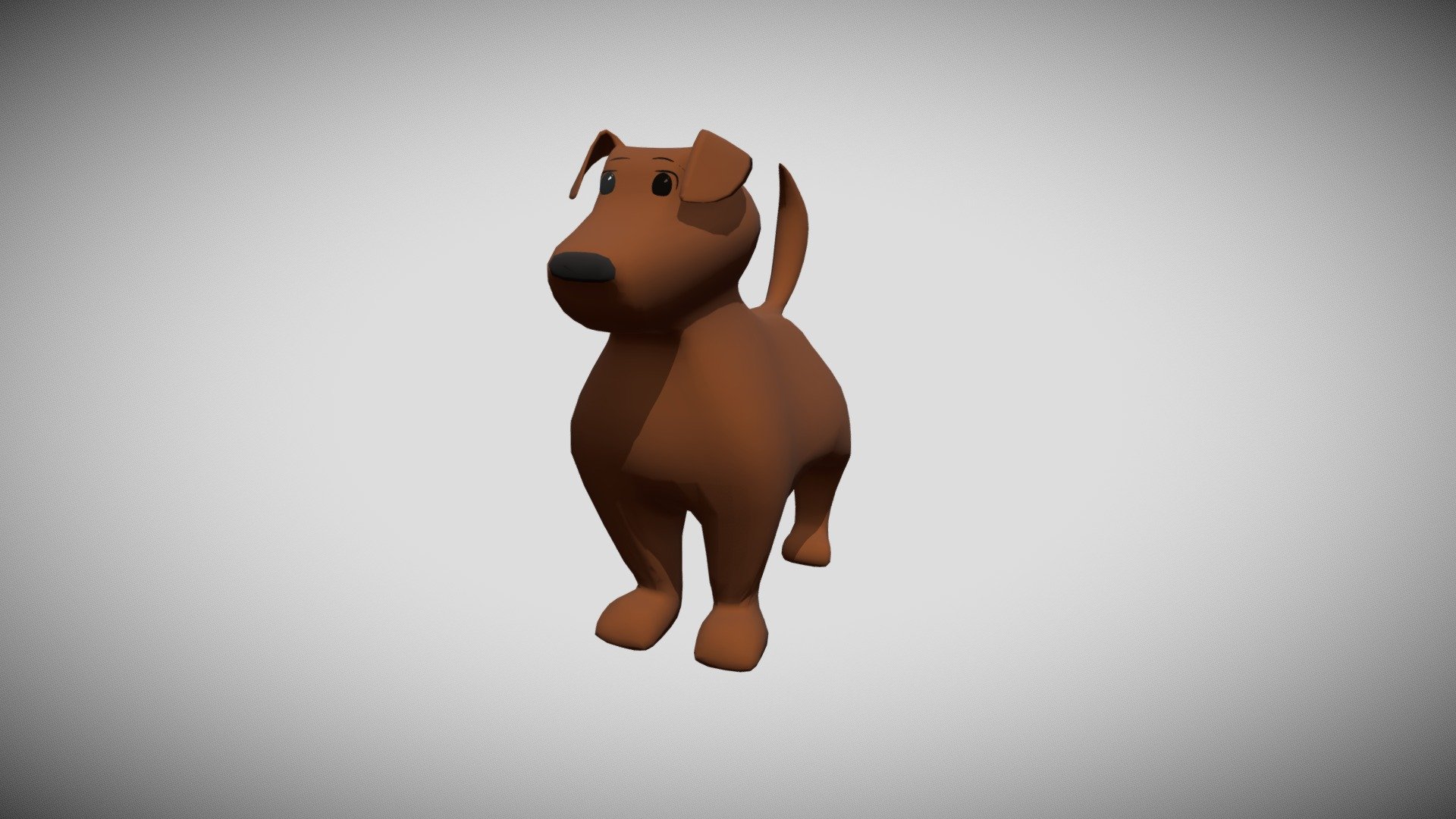 Cute Dog - Download Free 3D model by samuelsgr art (@samuelsgrart ...