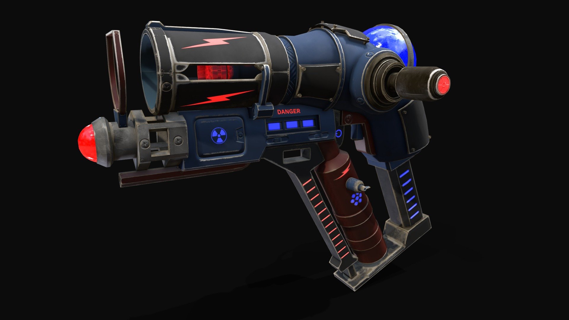 Sci-fi Gun - Buy Royalty Free 3D model by SnowyTrain [330c19f ...