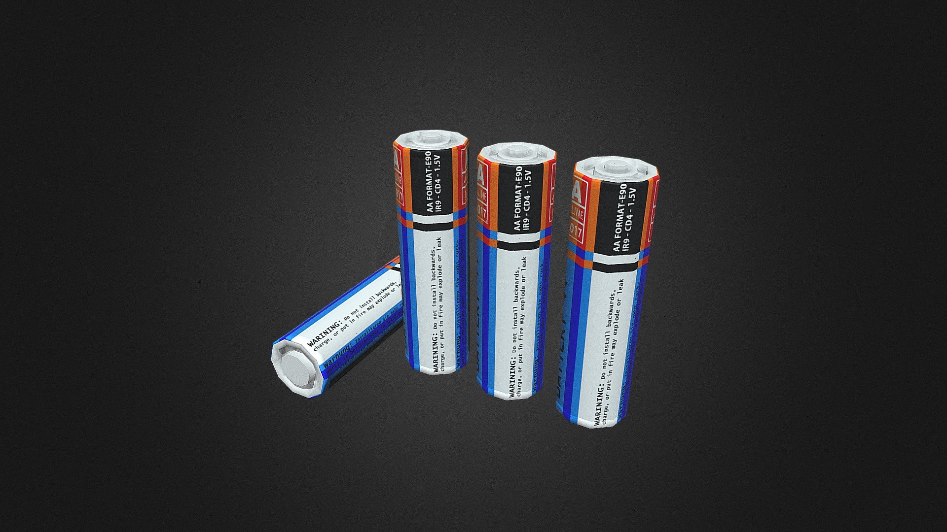 Battery - 3D model by jean930411 [330c25d] - Sketchfab