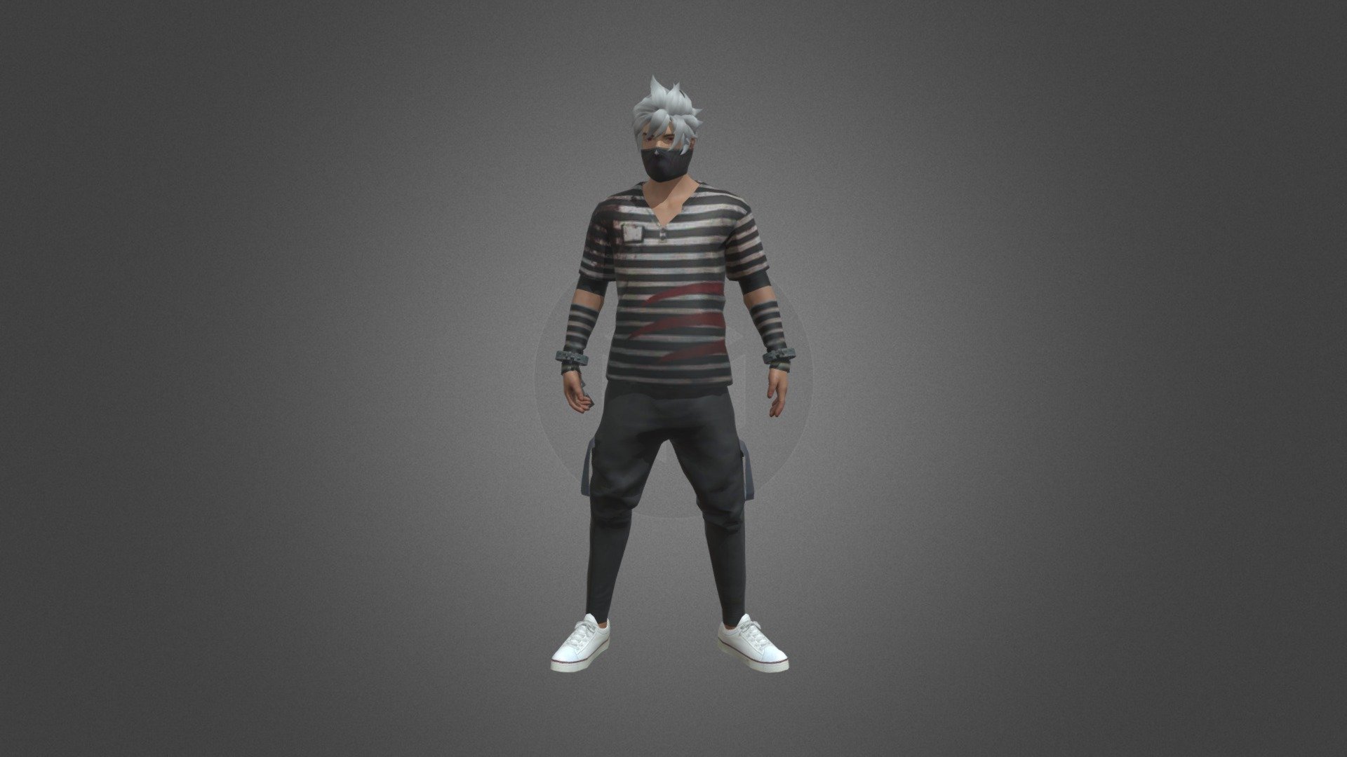 freefire new raistar model by pacegaming - Download Free 3D model by ...