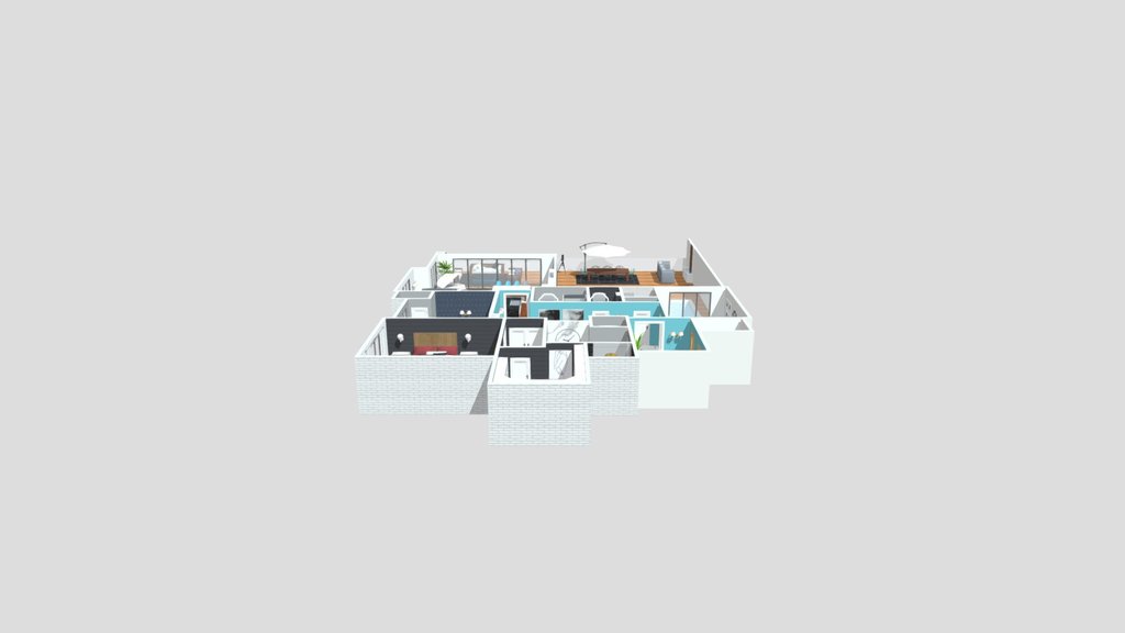 vrchat homes - A 3D model collection by lunar.furry.wolf - Sketchfab