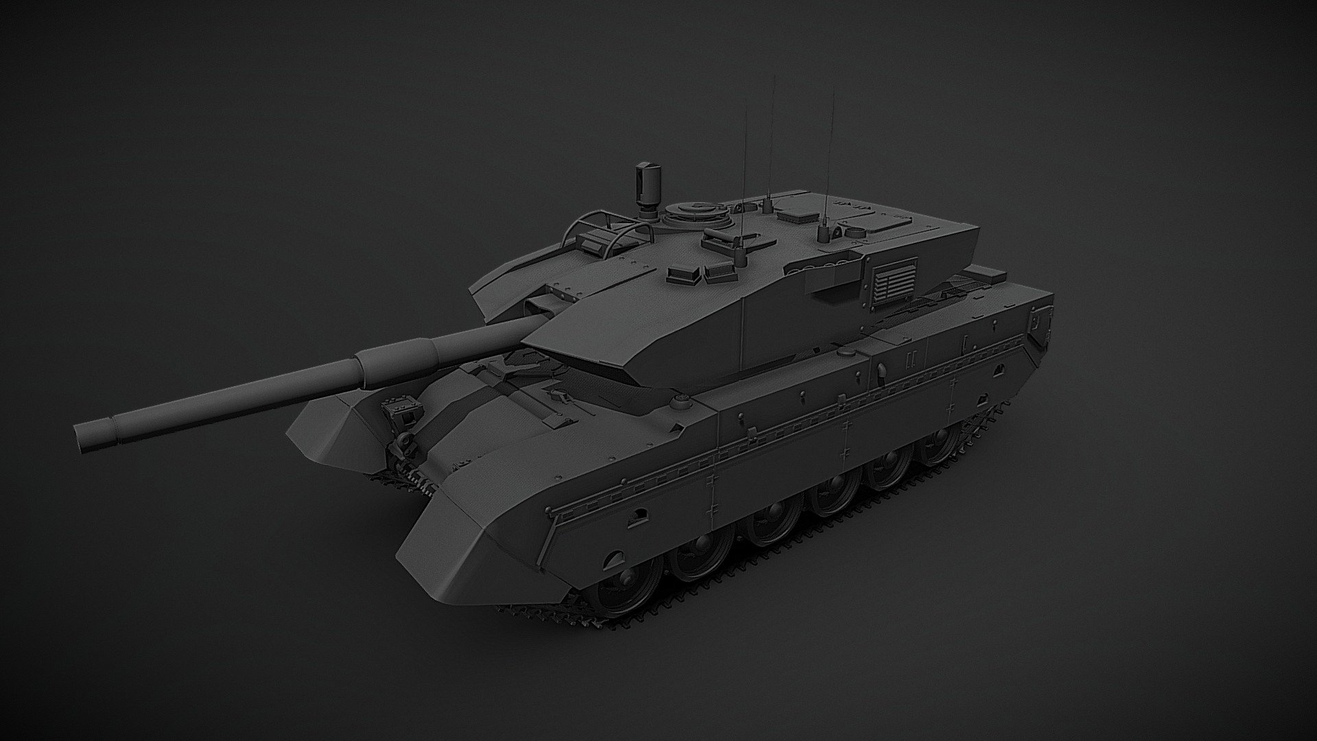 Olifant Mk1 Optimum tank - 3D model by everlasting17th (@everlastinggrey) [331023d] - Sketchfab
