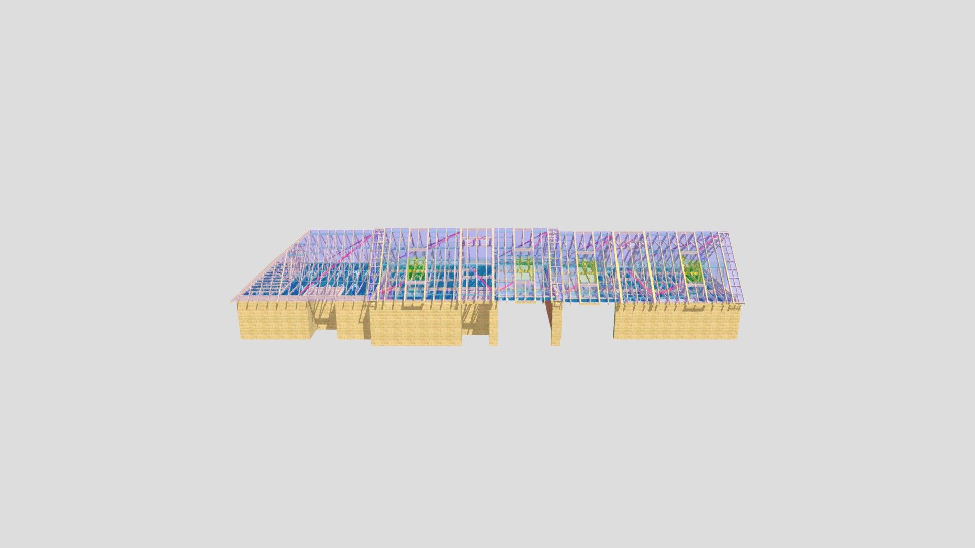 P12867I, Plots 5-7 Roof Layout - Download Free 3D model by Martin ...