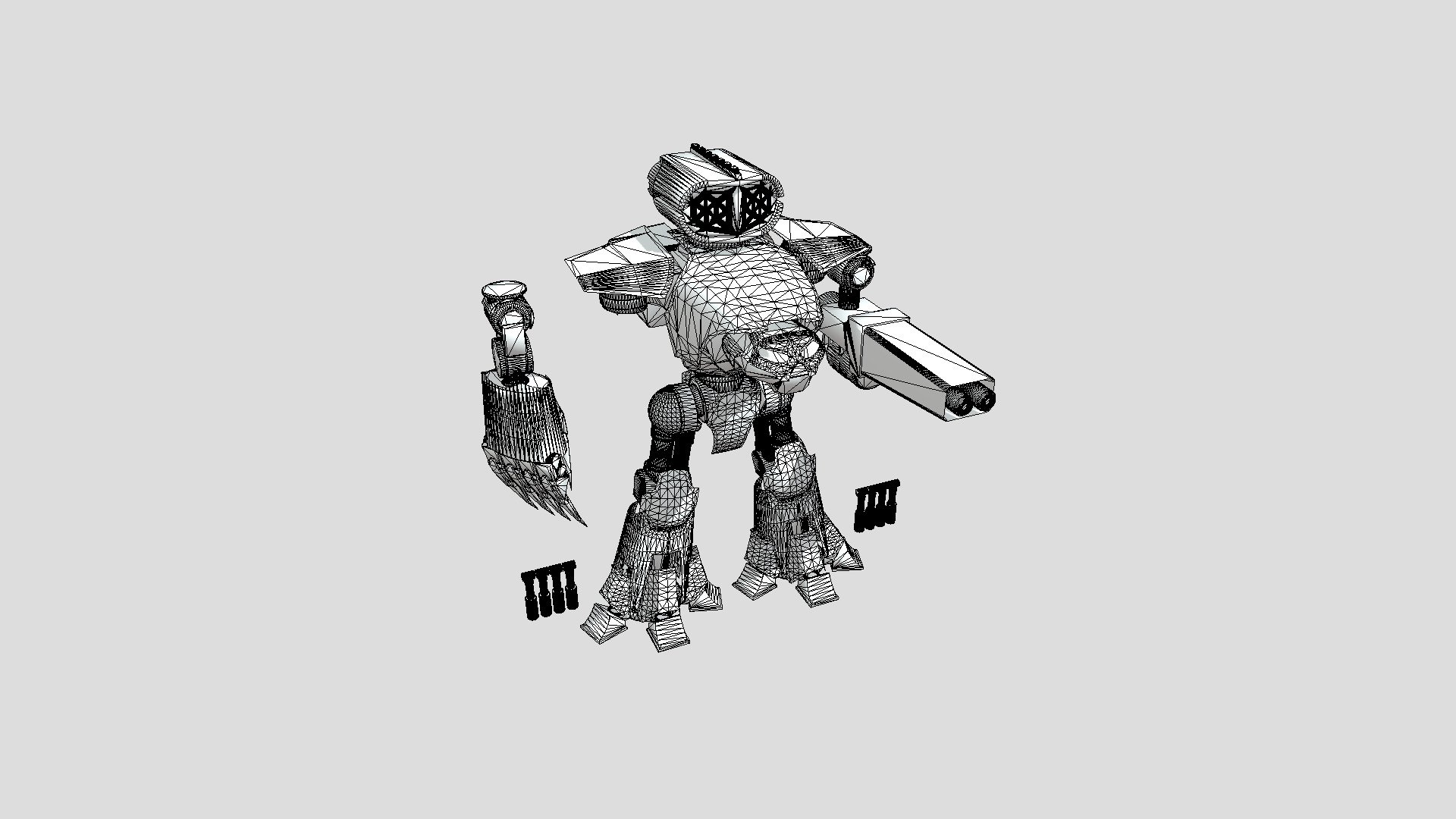 Reaver titan - Download Free 3D model by bhaad [33114c1] - Sketchfab