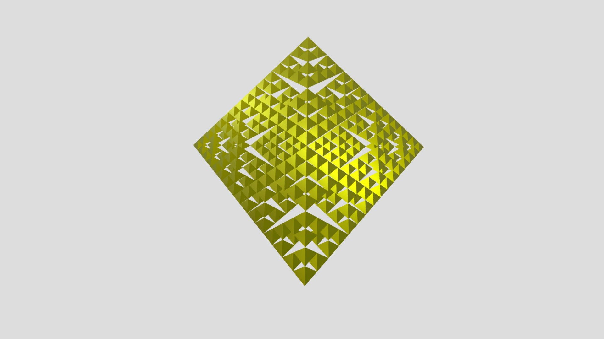 Sierpinski - Download Free 3D model by tsutomu.saito [33117af] - Sketchfab