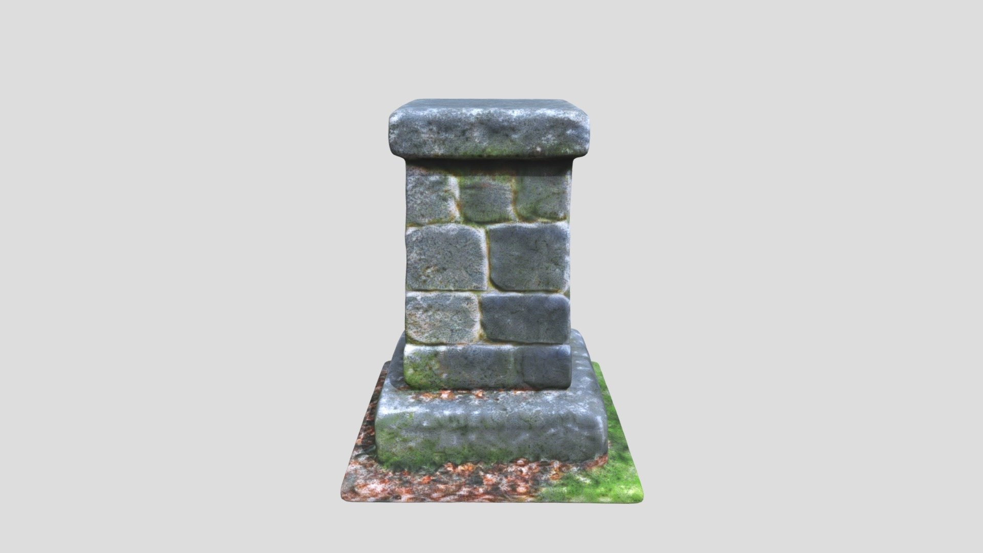 A Stone Pillar - Download Free 3D model by sidder [3311cd1] - Sketchfab