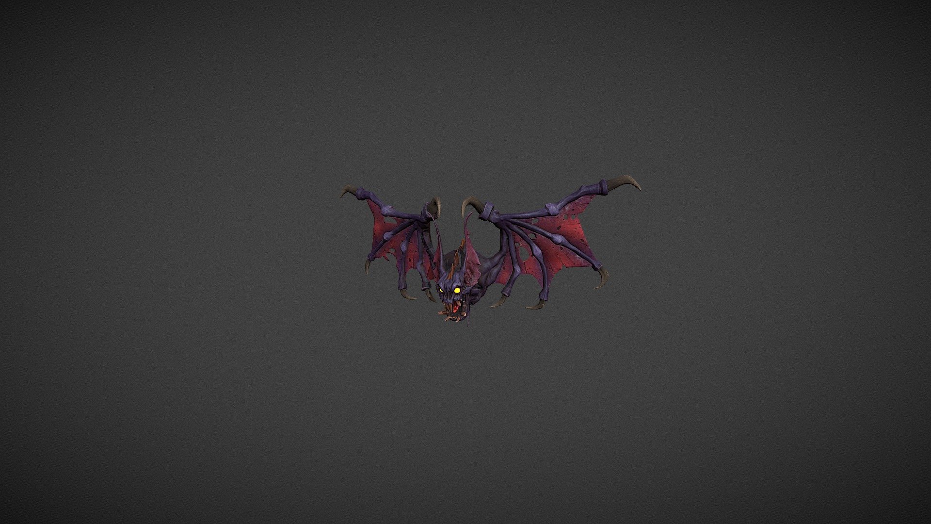 bat 3d model - 3D model by dasha_kur [33128a3] - Sketchfab