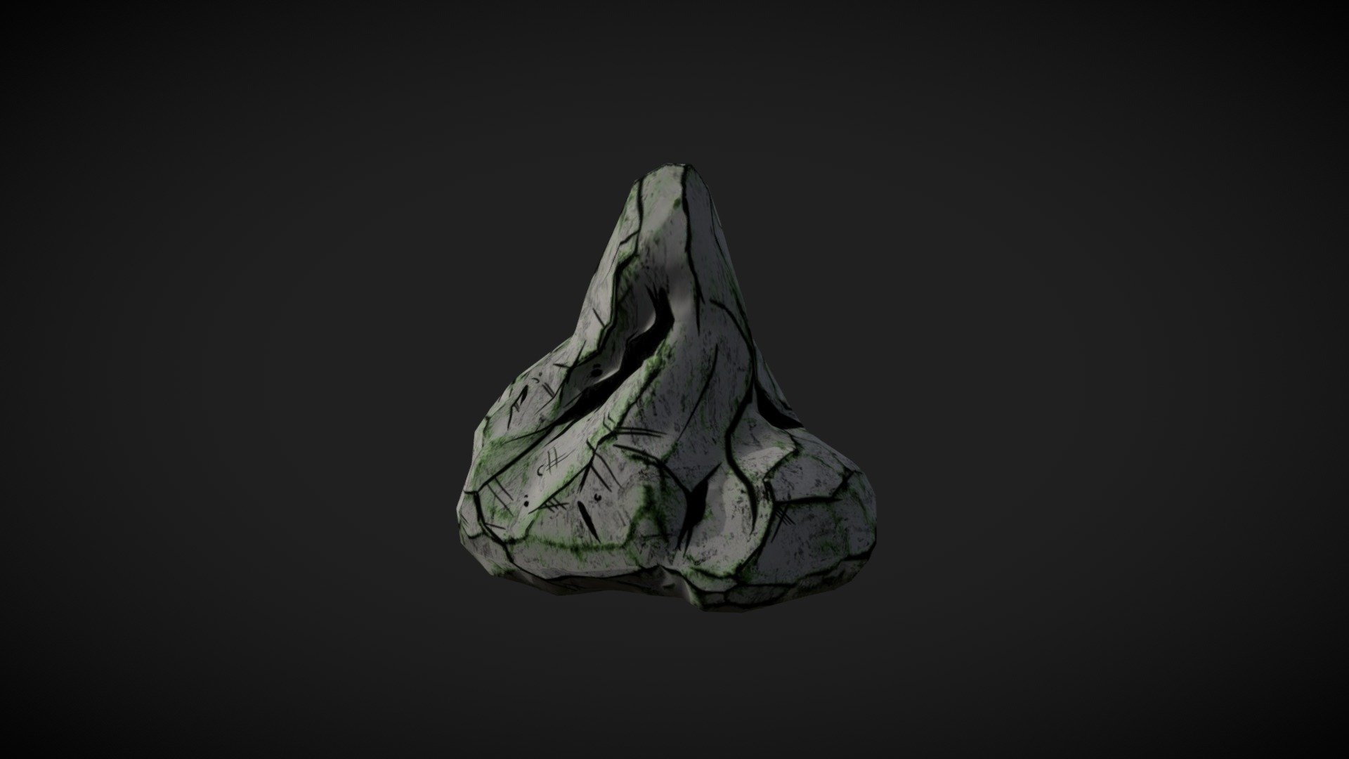Dark Fantasy Rock - 3D model by JoelHinton [3315370] - Sketchfab