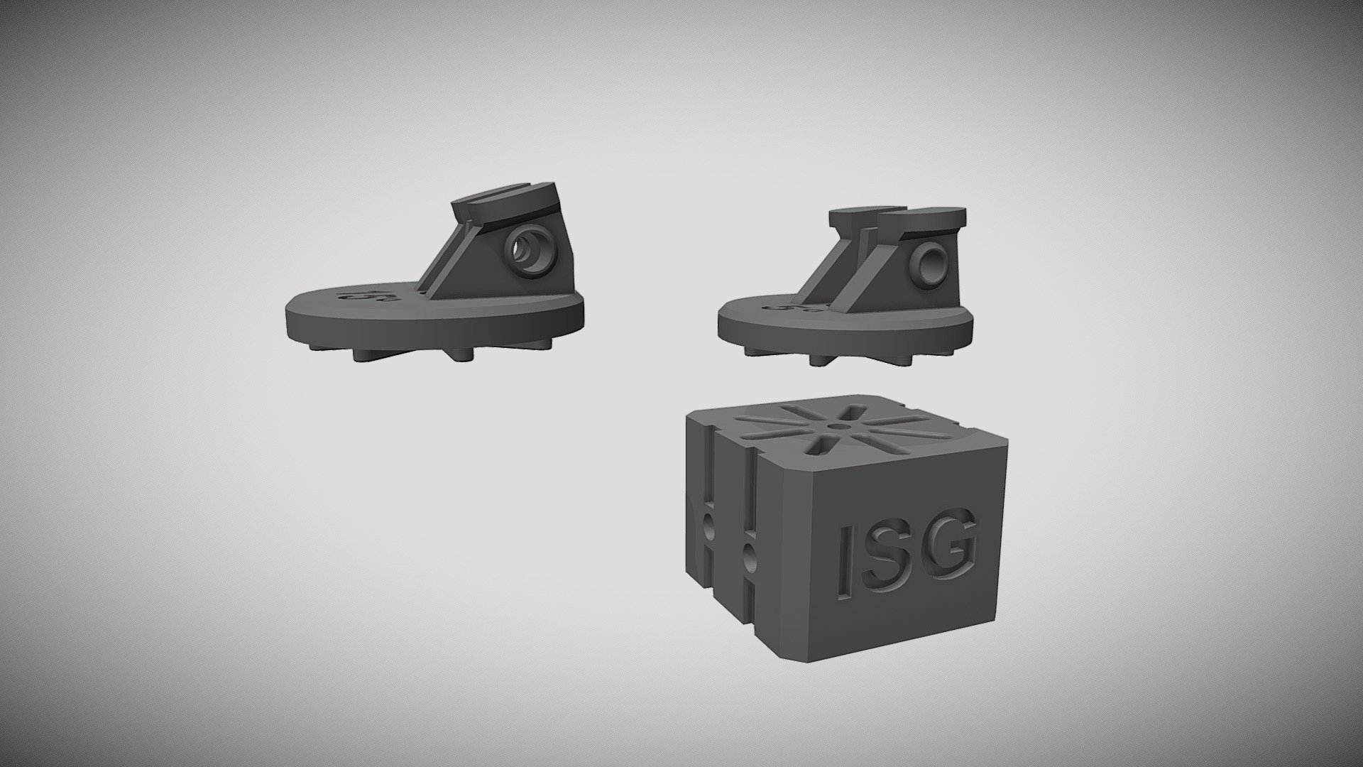GoPro Rail Mount - 3D model by ISG (@ISG-Designs) [3316f74] - Sketchfab