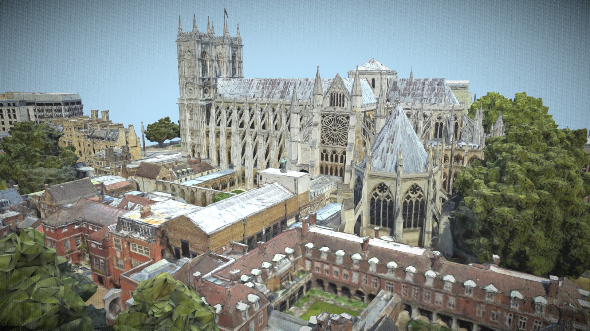 Westminster Abbey, London, UK - Download Free 3D model by Brian ...