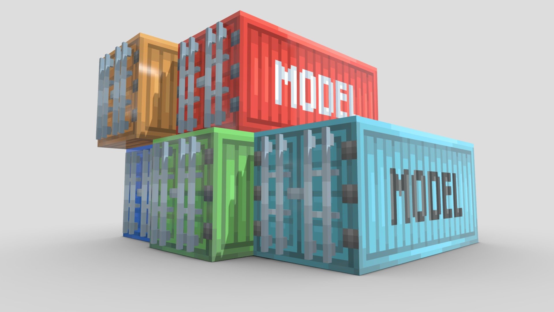 Shipping Container - 3D model by RealJoshMC [3318ccb] - Sketchfab