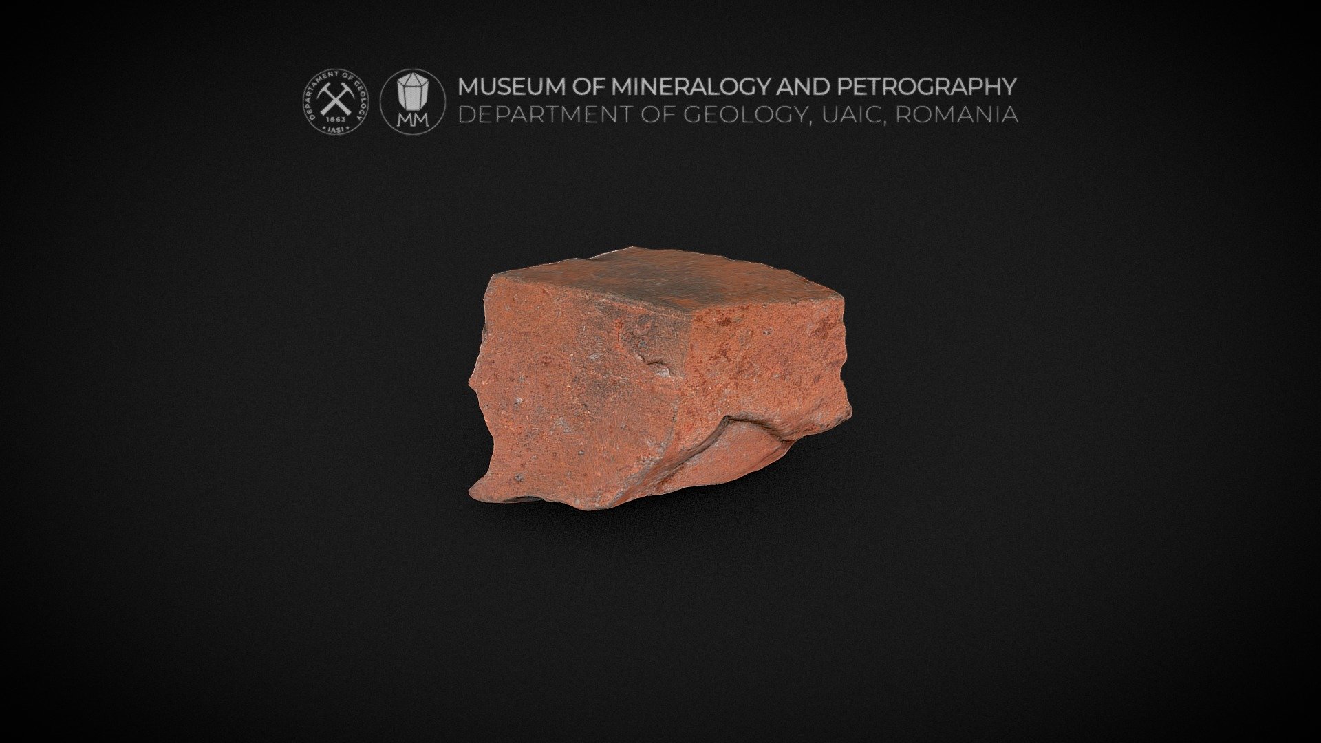 Reddish Hematite iron ore - 3D model by Museum of Mineralogy and ...