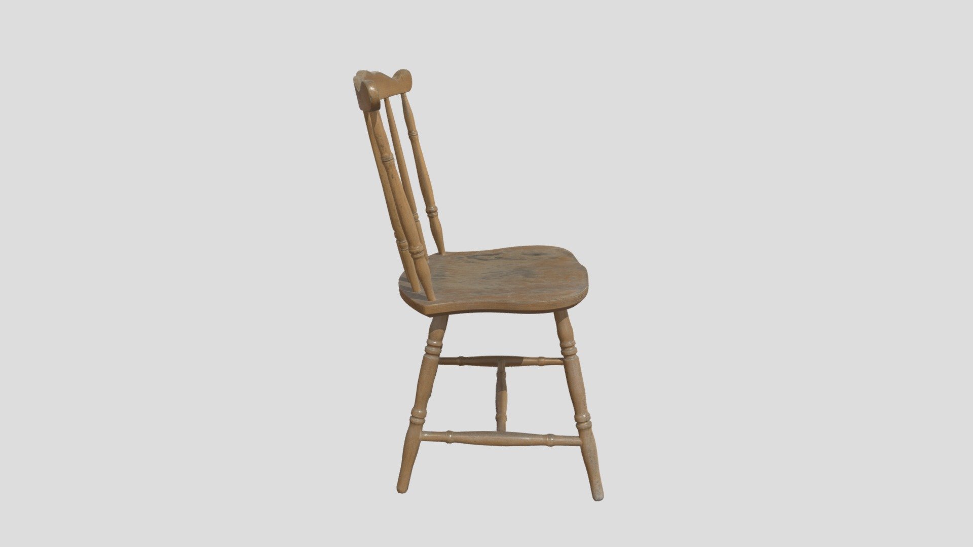 3D scan Quixel Megascans Wooden chair (2) - Download Free 3D model by ...