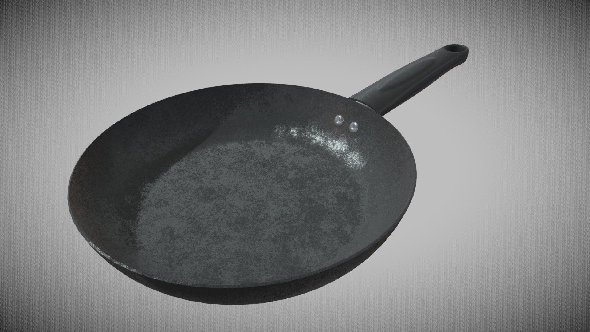Frying pan (⌀22 cm) - Download Free 3D model by volvor [331b747 ...