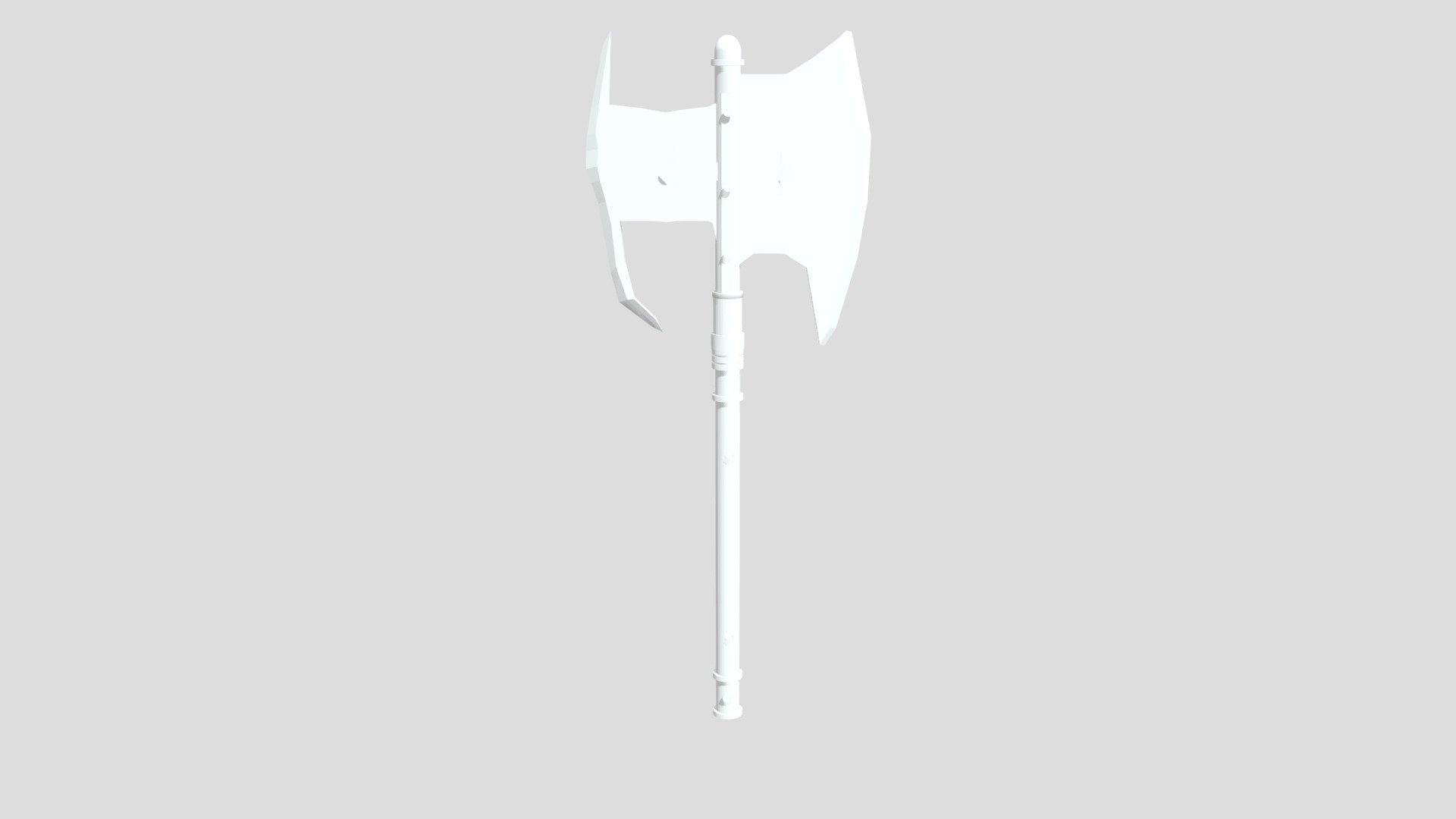 Double Bladed Axe - Download Free 3D model by Joshliam3667 [331c4b3 ...