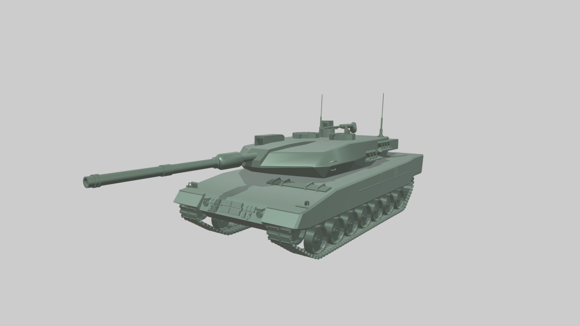 Leopard Tank Model - 3D model by gennyfriend [331d307] - Sketchfab