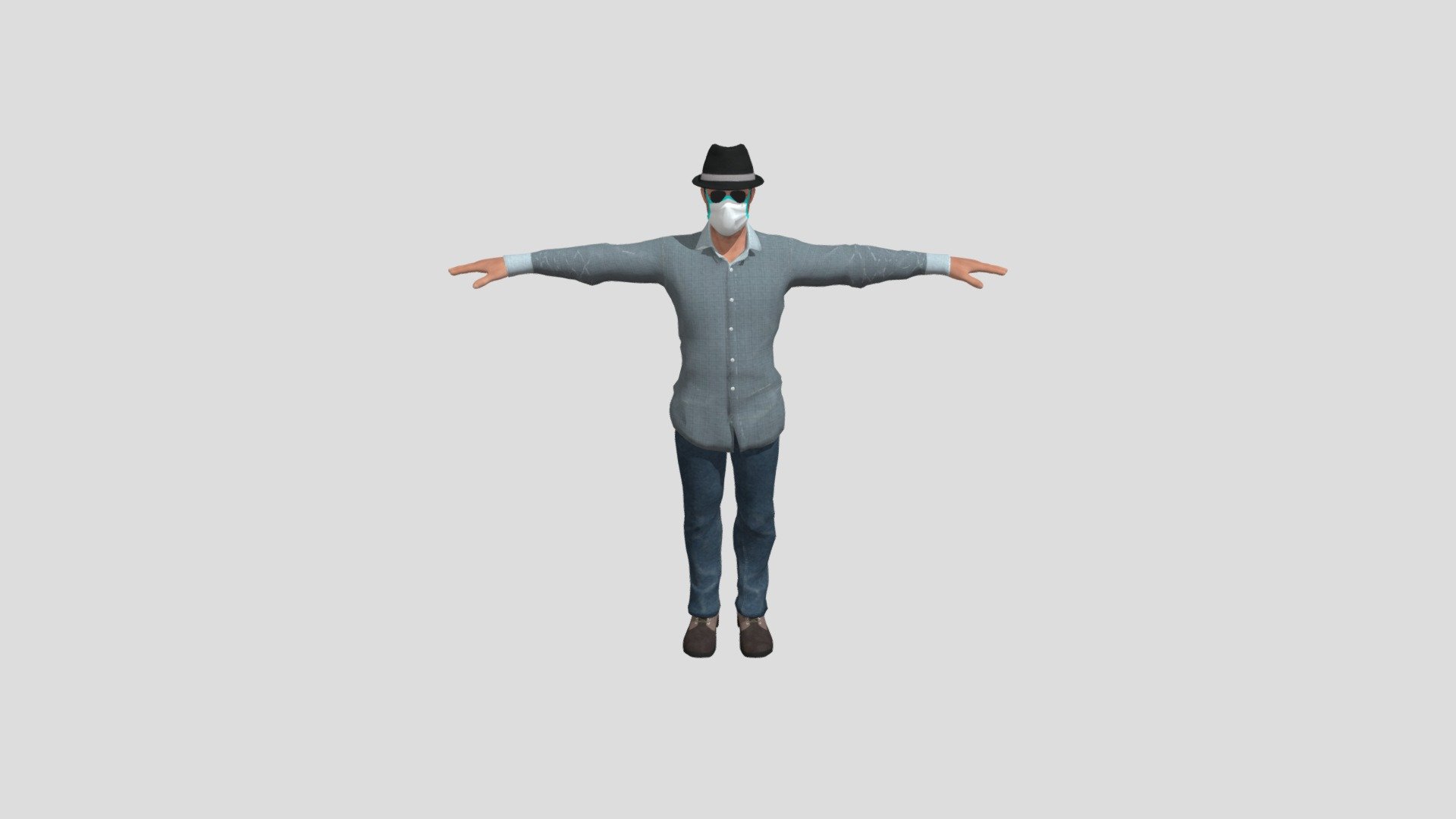 Man - 3D model by ScarEye [331d605] - Sketchfab