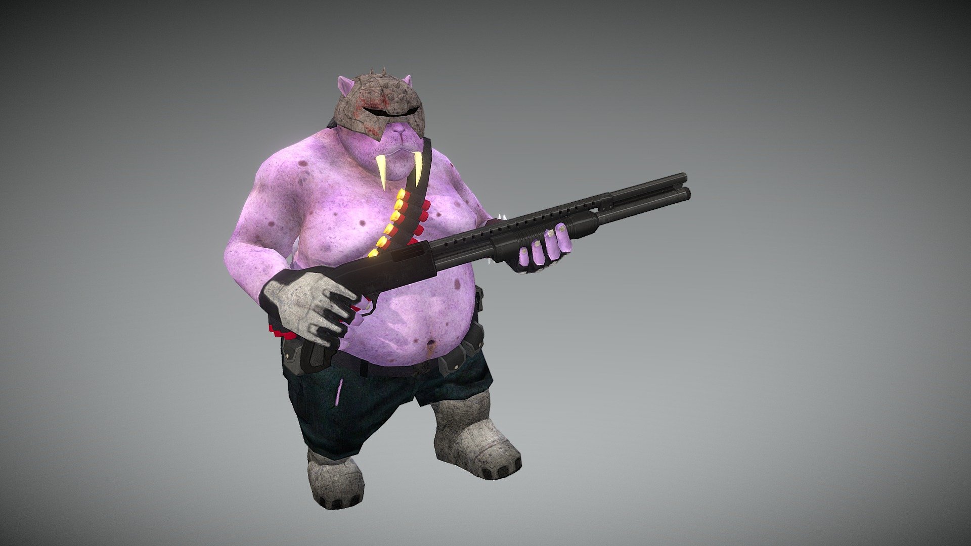 Thug - Buy Royalty Free 3D model by Spuke Animation (@spukeanimation ...