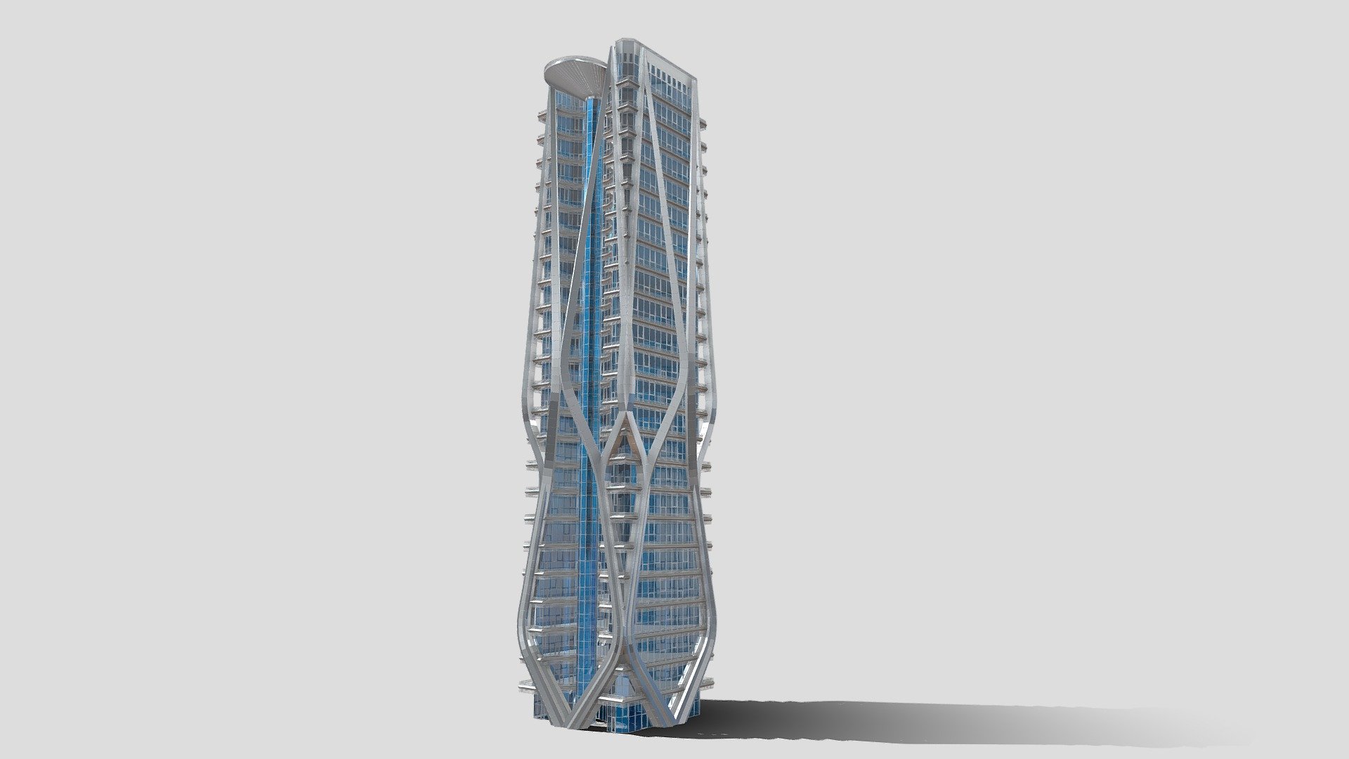 Skyscraper_ZAH1 - Buy Royalty Free 3D model by Giimann [331dc83 ...