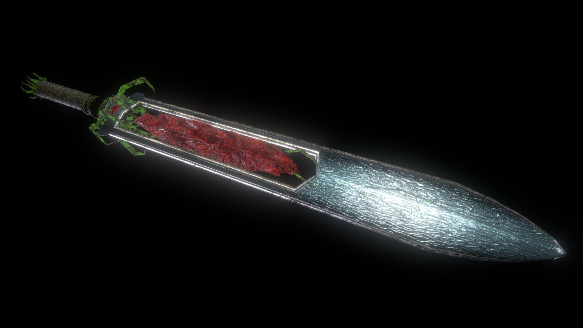Superfuntimes "Crystal-Ivy Powered" Sword - Buy Royalty Free 3D model ...