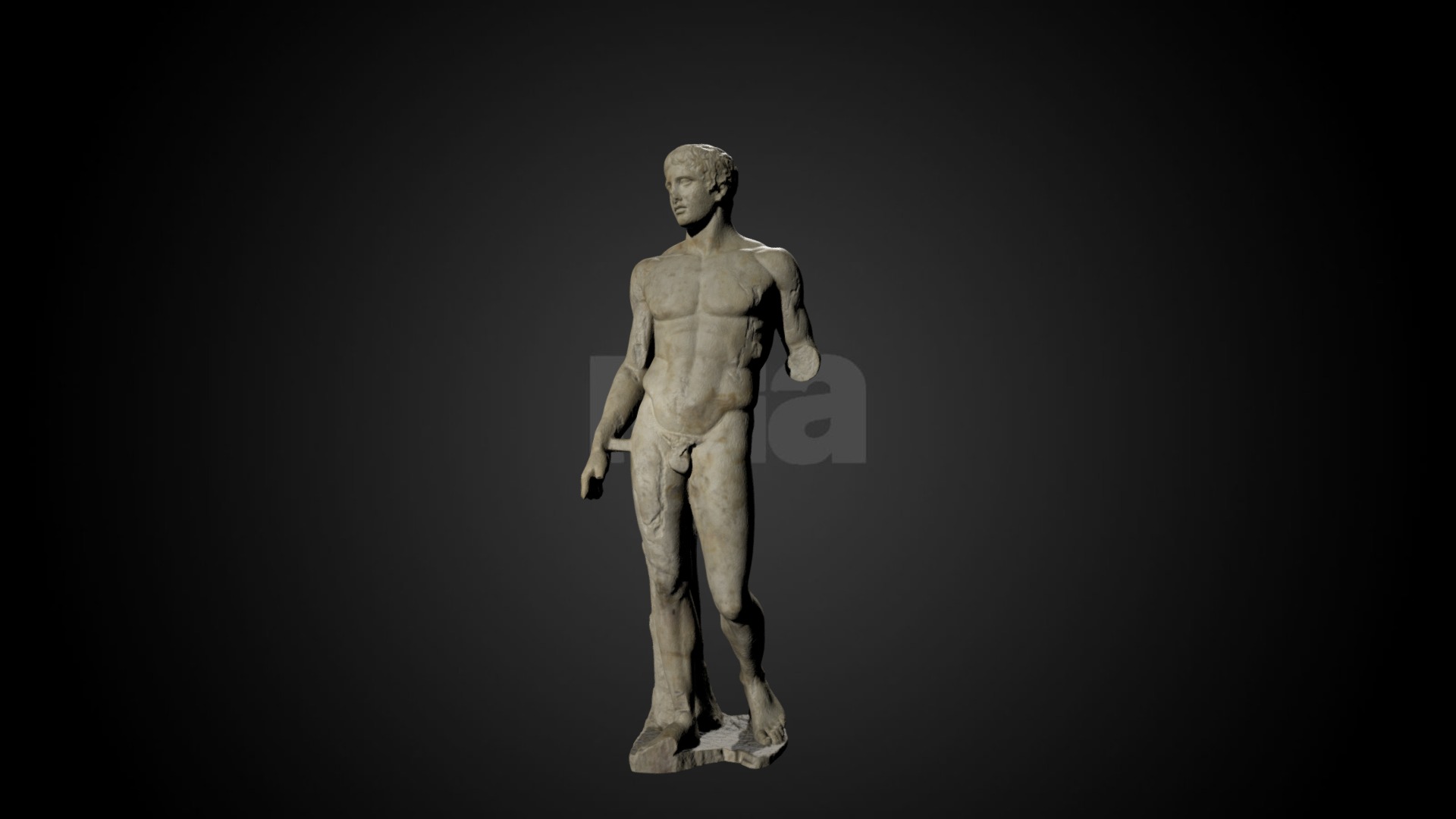 High-resolution Doryphoros! - 3D model by Minneapolis Institute of Art ...