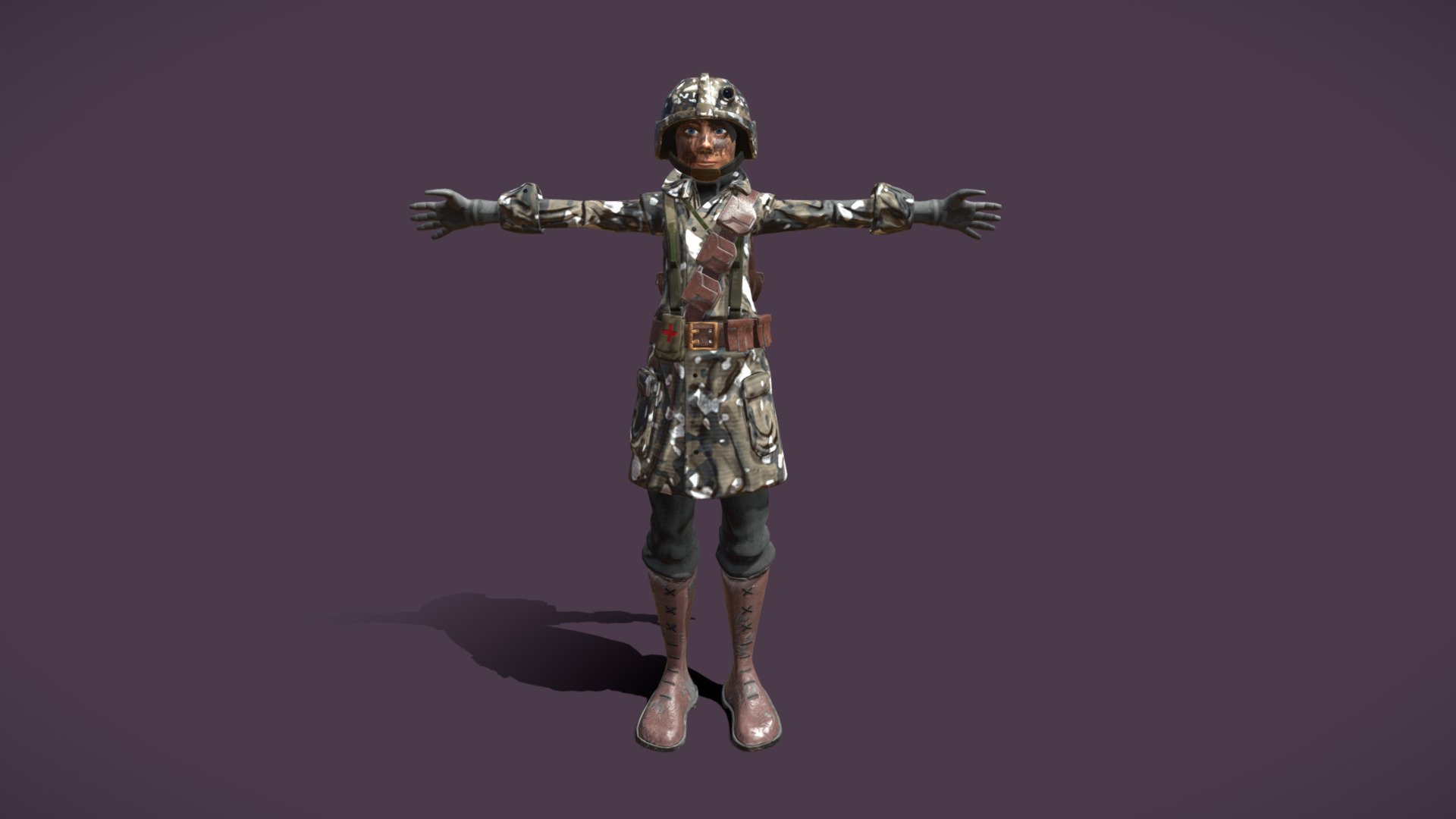 Soldier By Dean - 3D model by DeanFrame [3320d8c] - Sketchfab