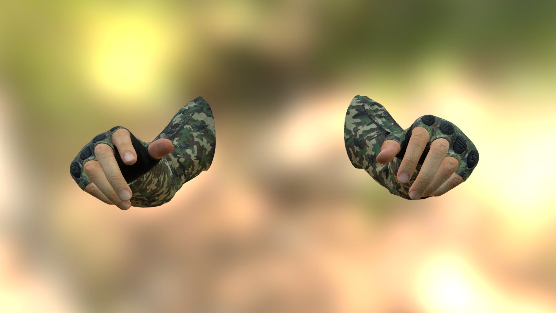 [Animation] First Person Arms, Military Male - 3D model by Ironbelly ...