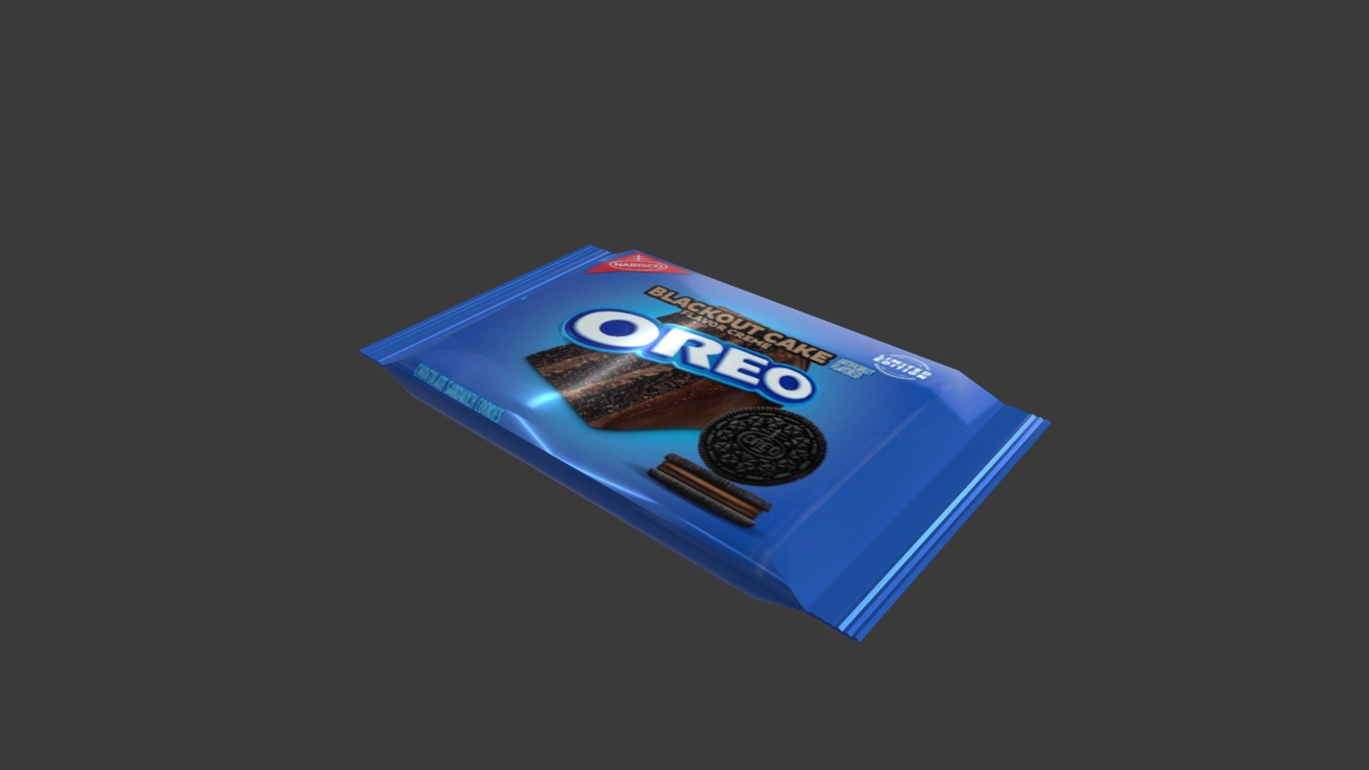 sachet individuel OREO , OREO individual sachet - Download Free 3D model by Configcars ...