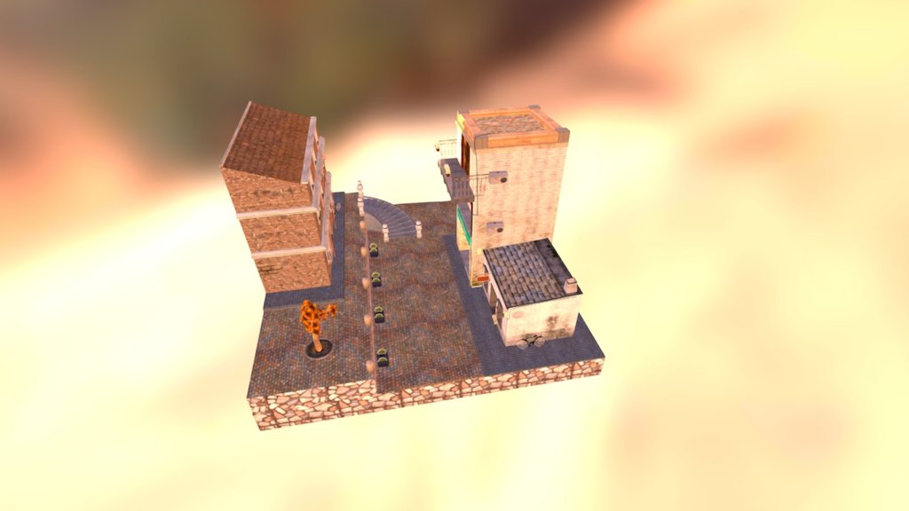 City Scene - 3D model by stef.heeren [332502c] - Sketchfab