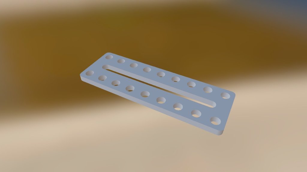 Plate I1连接片.STL - 3D model by Makeblock [3325f55] - Sketchfab