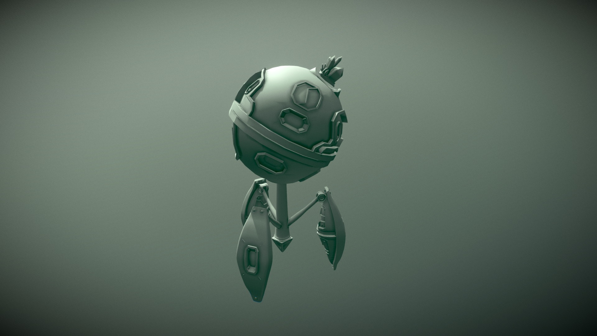Robot Sferico - 3D model by Noemi.Cucinotta [3326a5a] - Sketchfab