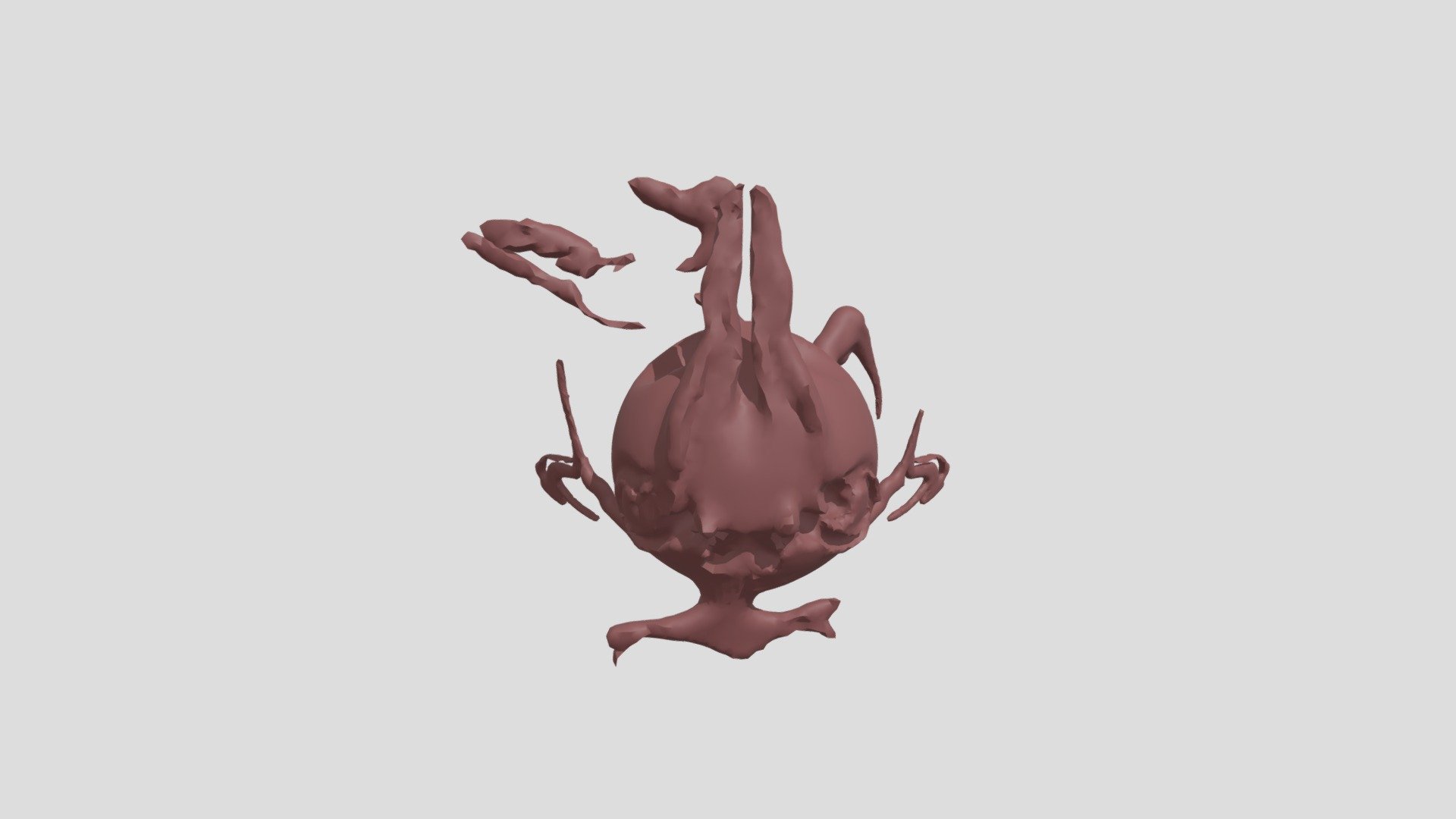 boring sketch of cthlulu - 3D model by 2028898mg [3327627] - Sketchfab