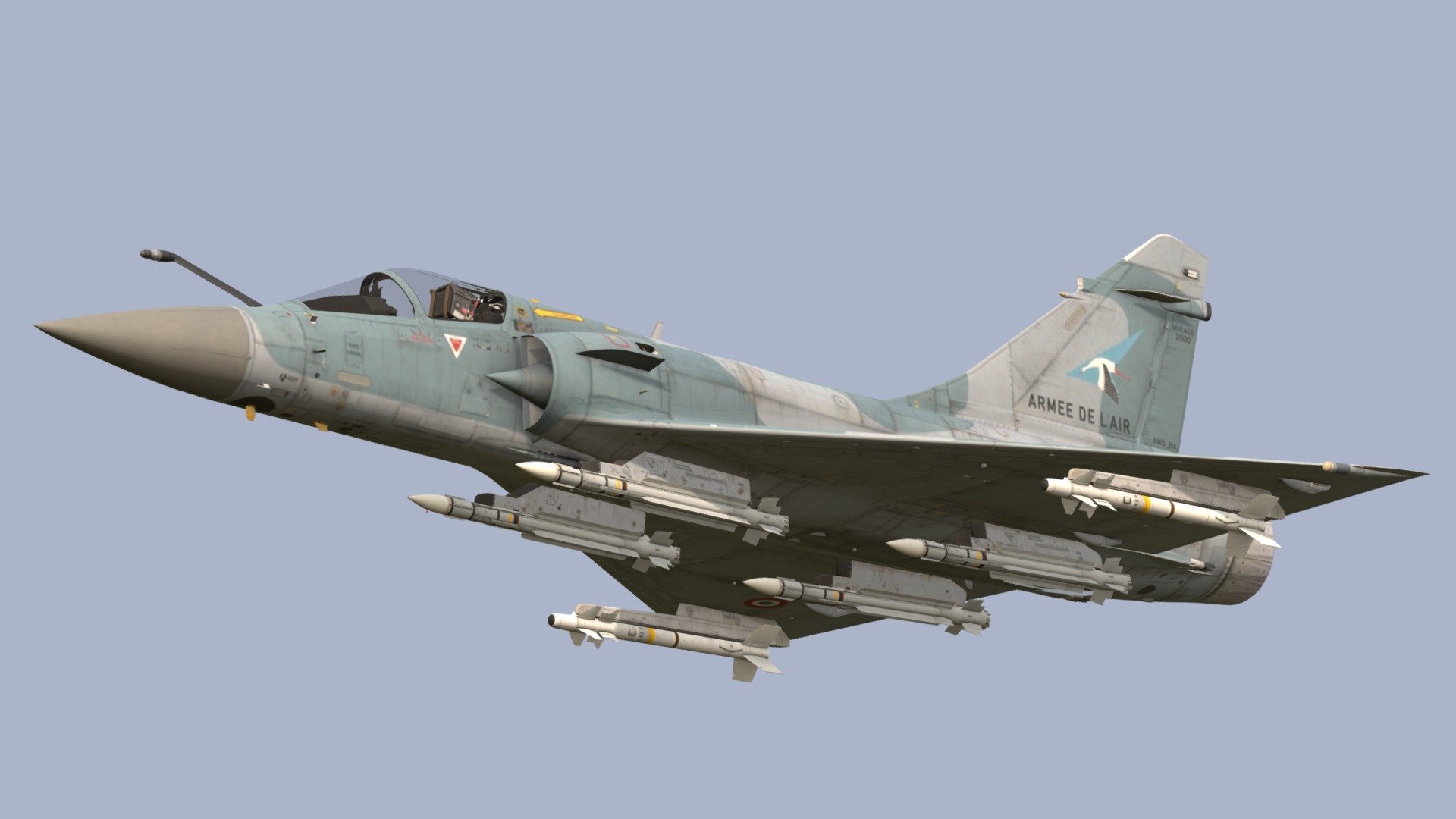 Dassault Mirage-5F - Download Free 3D model by OUTPISTON [3327b63 ...