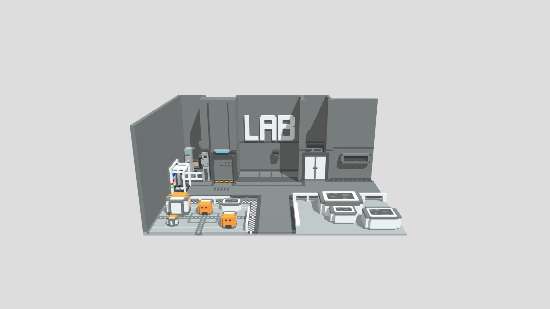 Sci-Fi Level 1 - Download Free 3D model by Johan Jiménez (@Johan ...