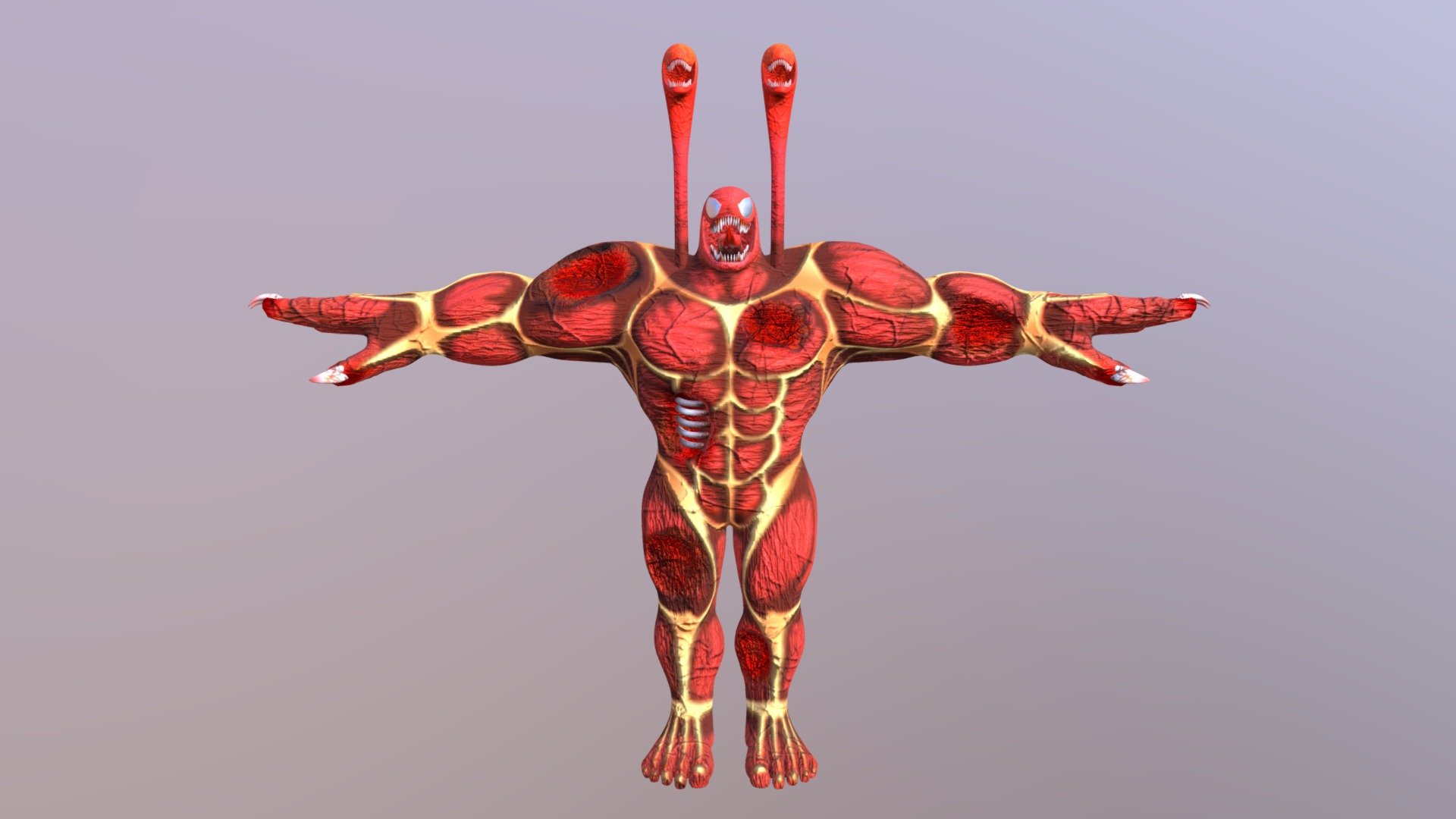 Venom Variantion Red - Buy Royalty Free 3D model by Pixelbox Studio ...