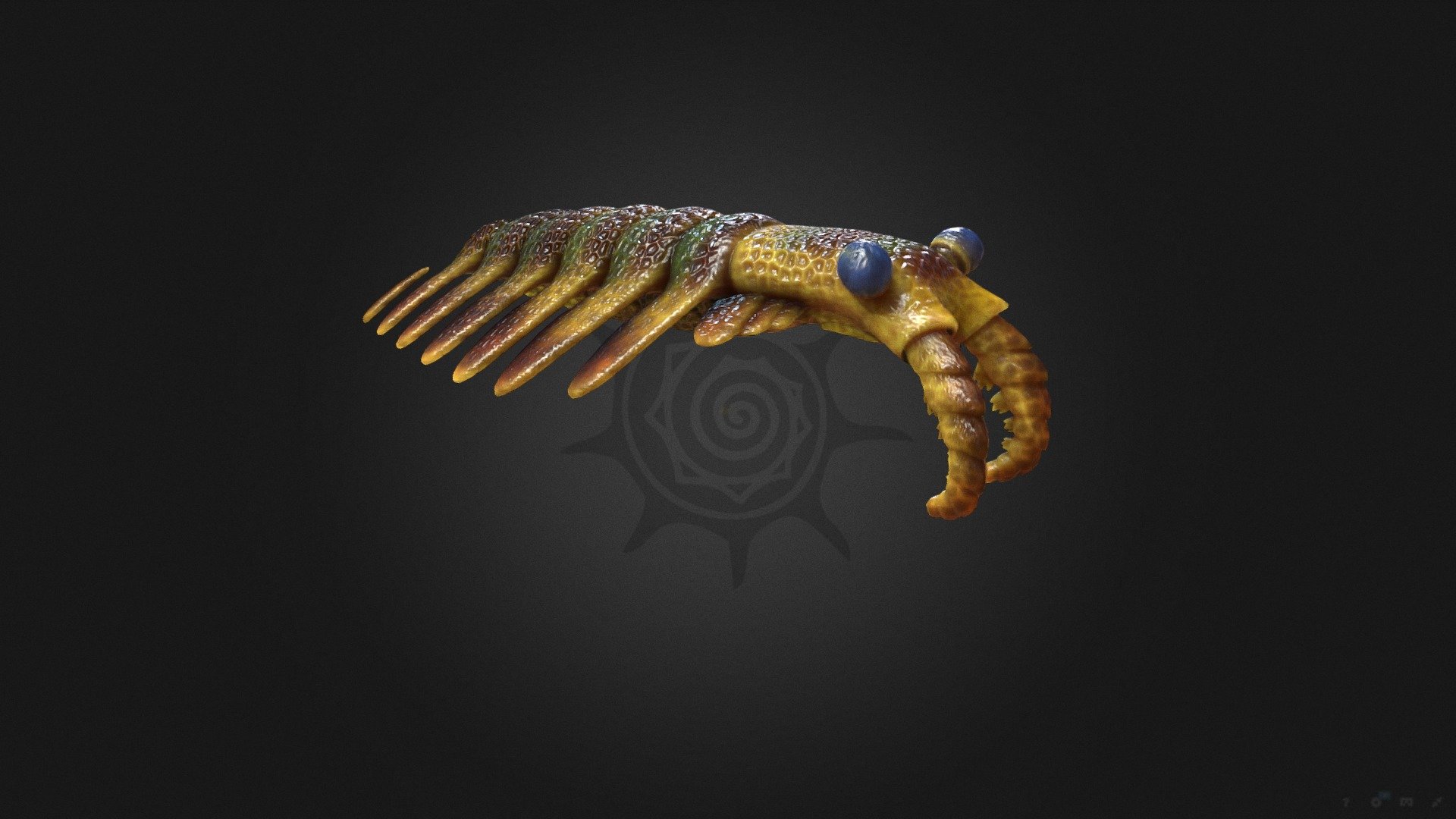 Anomalocaris | Аномалокарис - 3D model by darwinmuseum.ru [332aa67 ...