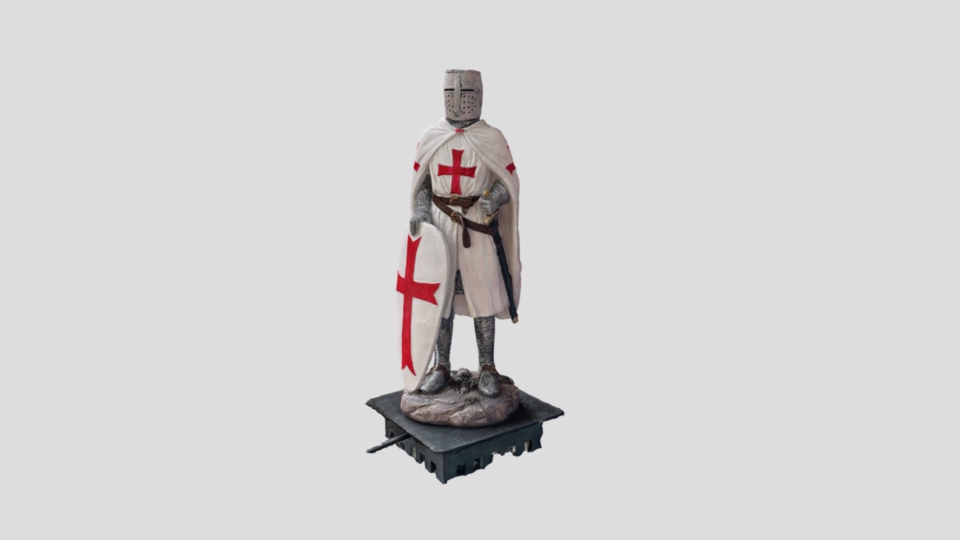 3D Scan - Templar Figure - Download Free 3D model by MateoTest [332ad8f ...