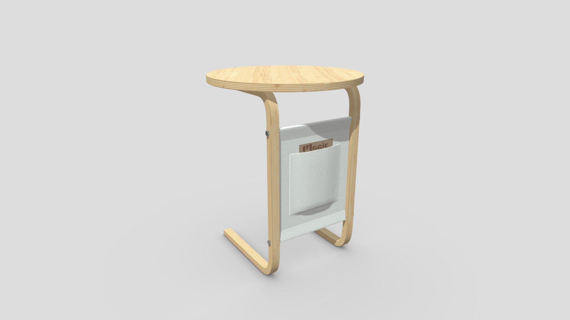 solid wood pocket side table - Buy Royalty Free 3D model by interior ...