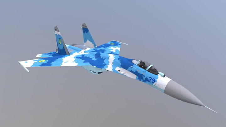 Su-27 3D models - Sketchfab