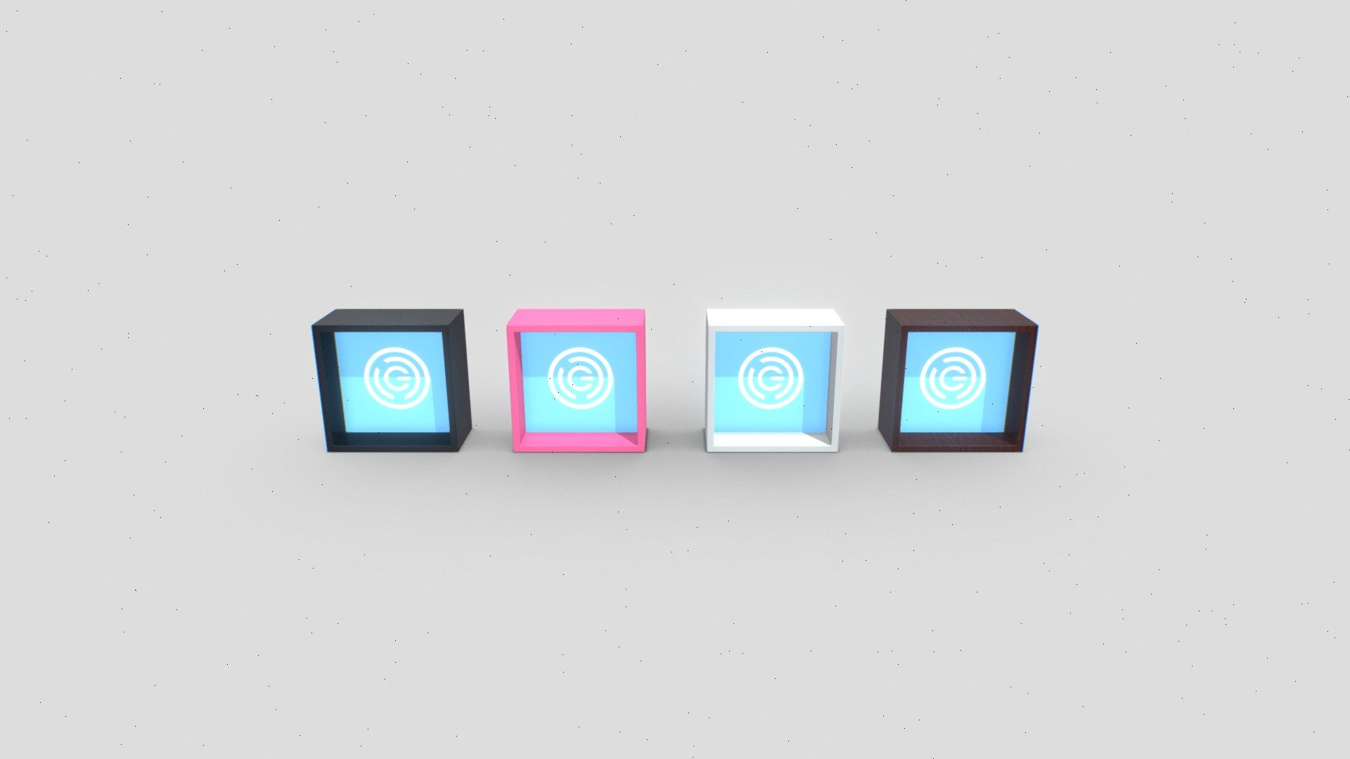 Shadow Boxes - 3D model by glassmediainc [332e4d5] - Sketchfab