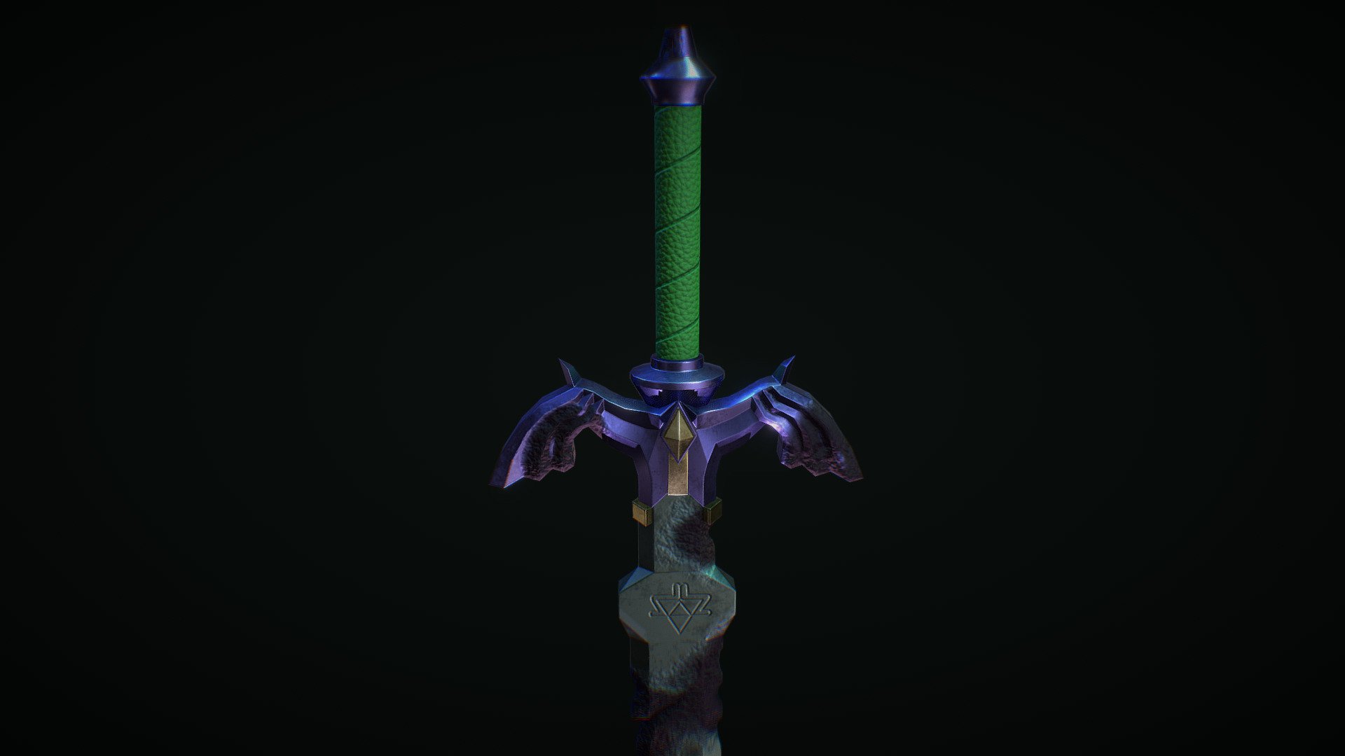 Rusted Master Sword - Download Free 3D model by Foxx Assets ...