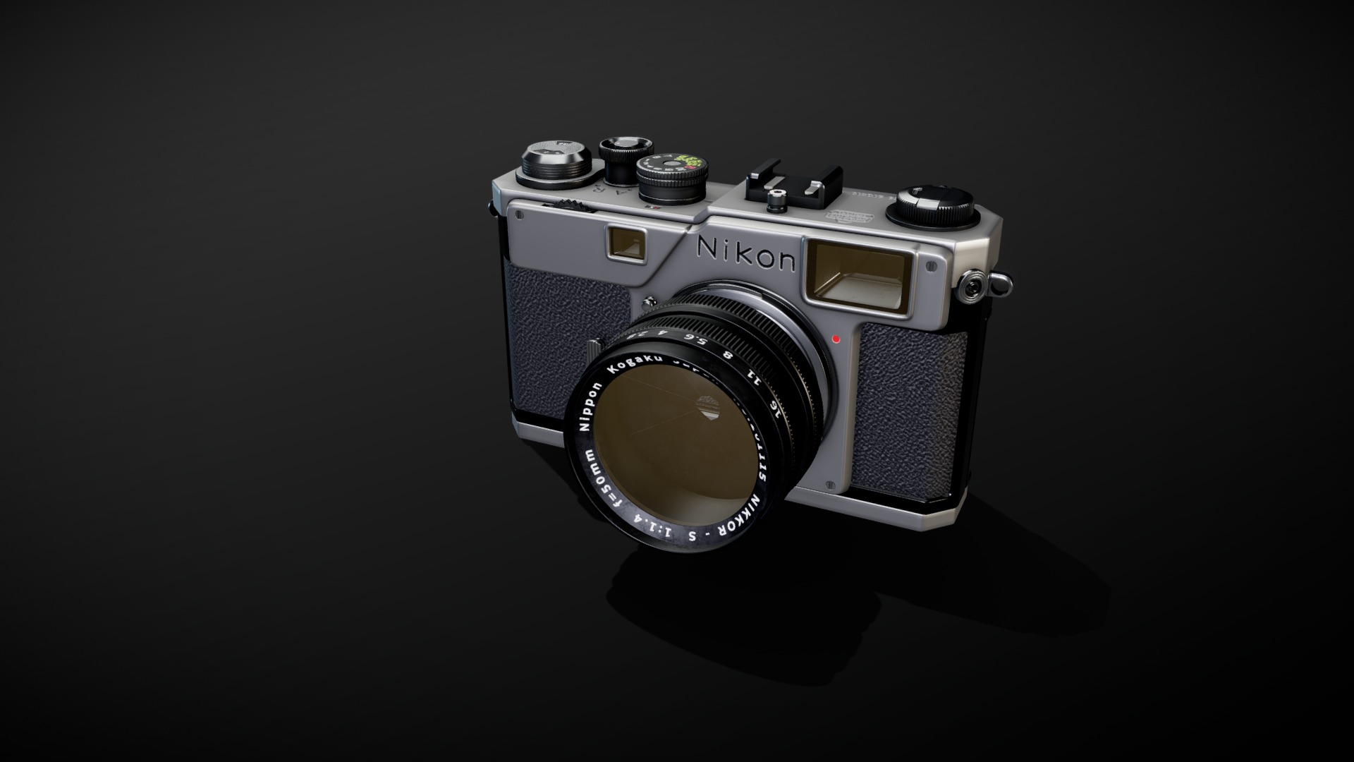 Nikon S3 - 3D model by Roberto Llull (@merlinllull) [332fe79] - Sketchfab