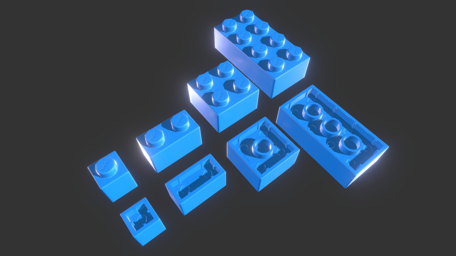 Building blocks - 3D model by N647 [332ffdb] - Sketchfab