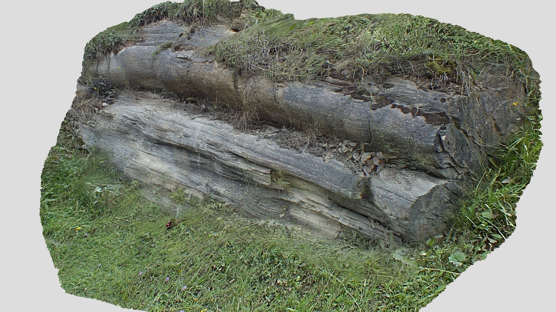 Outcrop Strata - 3D model by turnit3D [3331079] - Sketchfab
