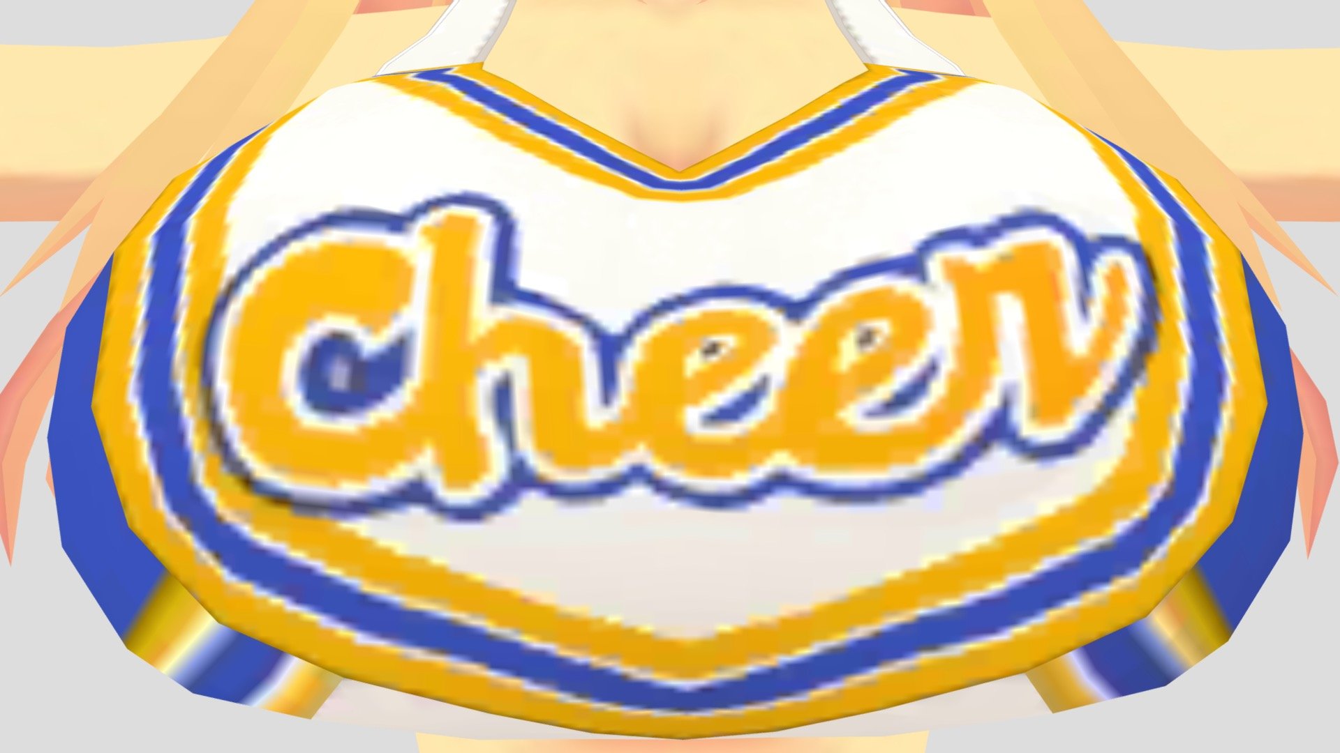 Cheerleader Katsuragi 2 3d Model By Magakotatsu635 [3332bc9] Sketchfab